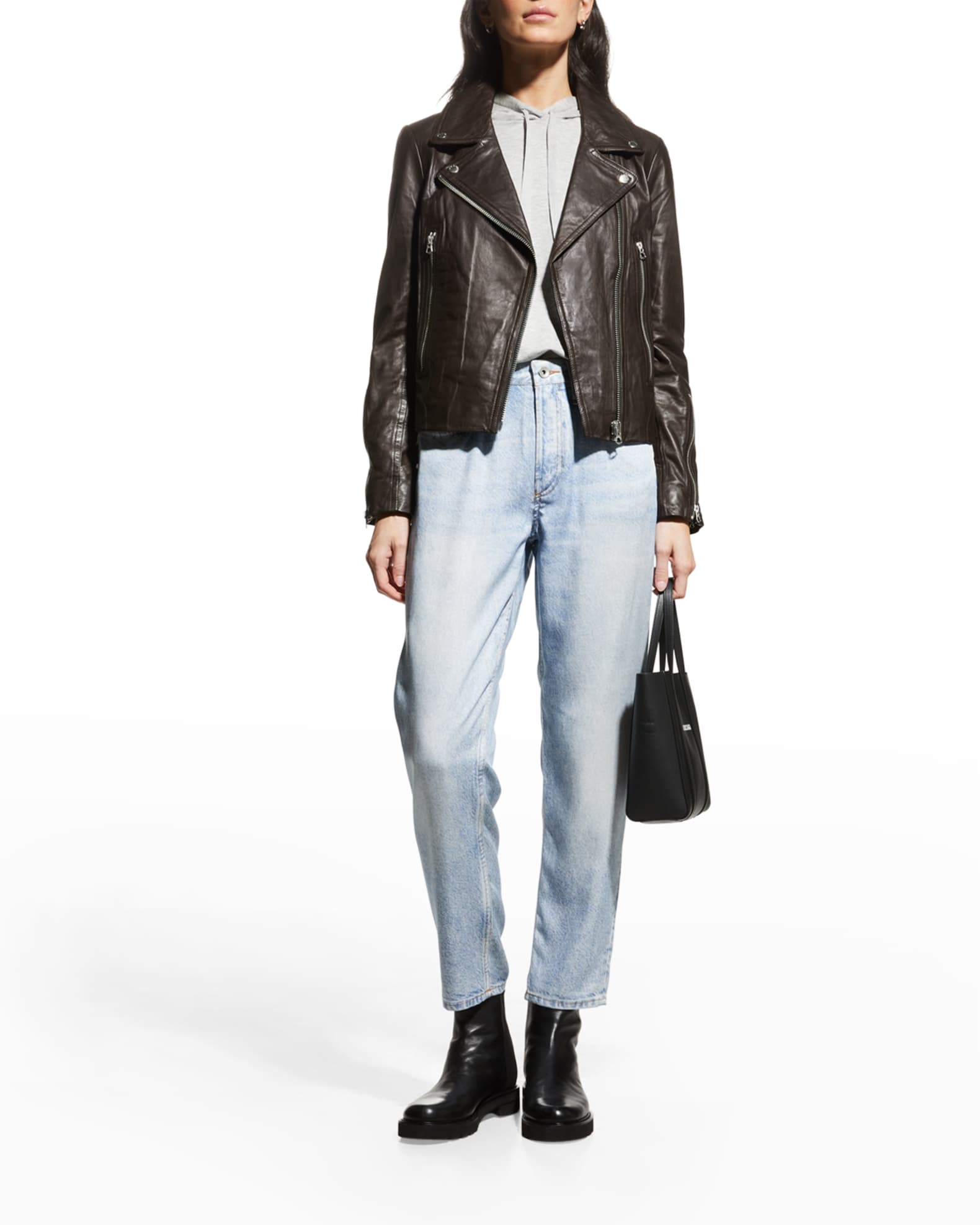 Rag & Bone Mack Leather Jacket | Neiman Marcus