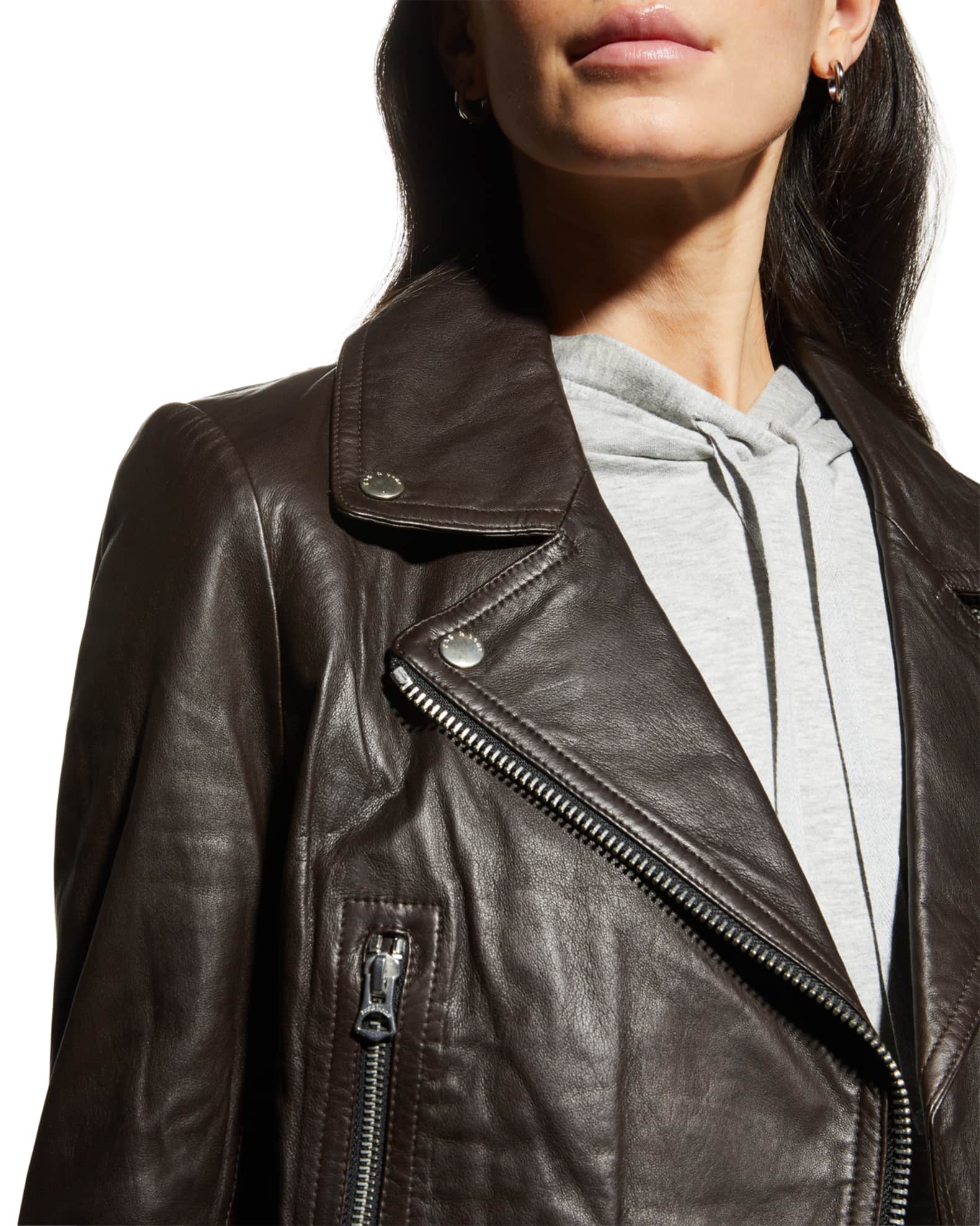 Rag & Bone Mack Leather Jacket | Neiman Marcus