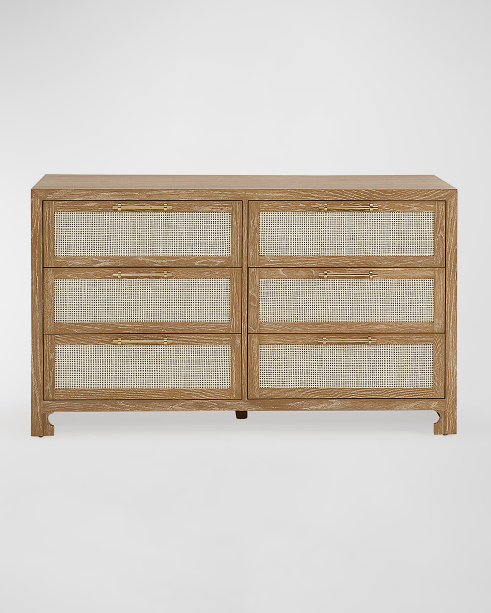 Worlds Away Orla Cane Chest | Neiman Marcus