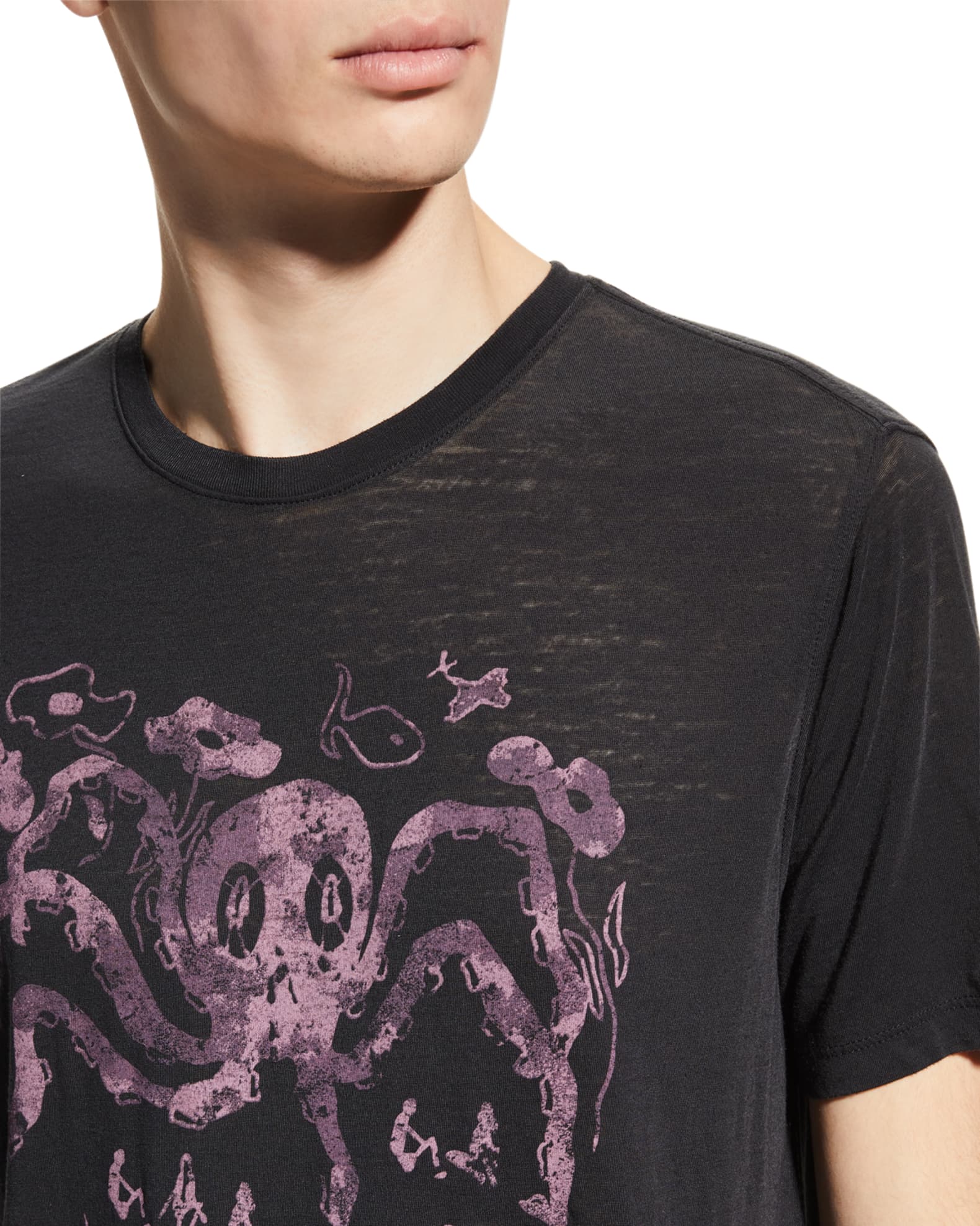 John Varvatos Men's Syd Barrett Madcap T-Shirt | Neiman Marcus