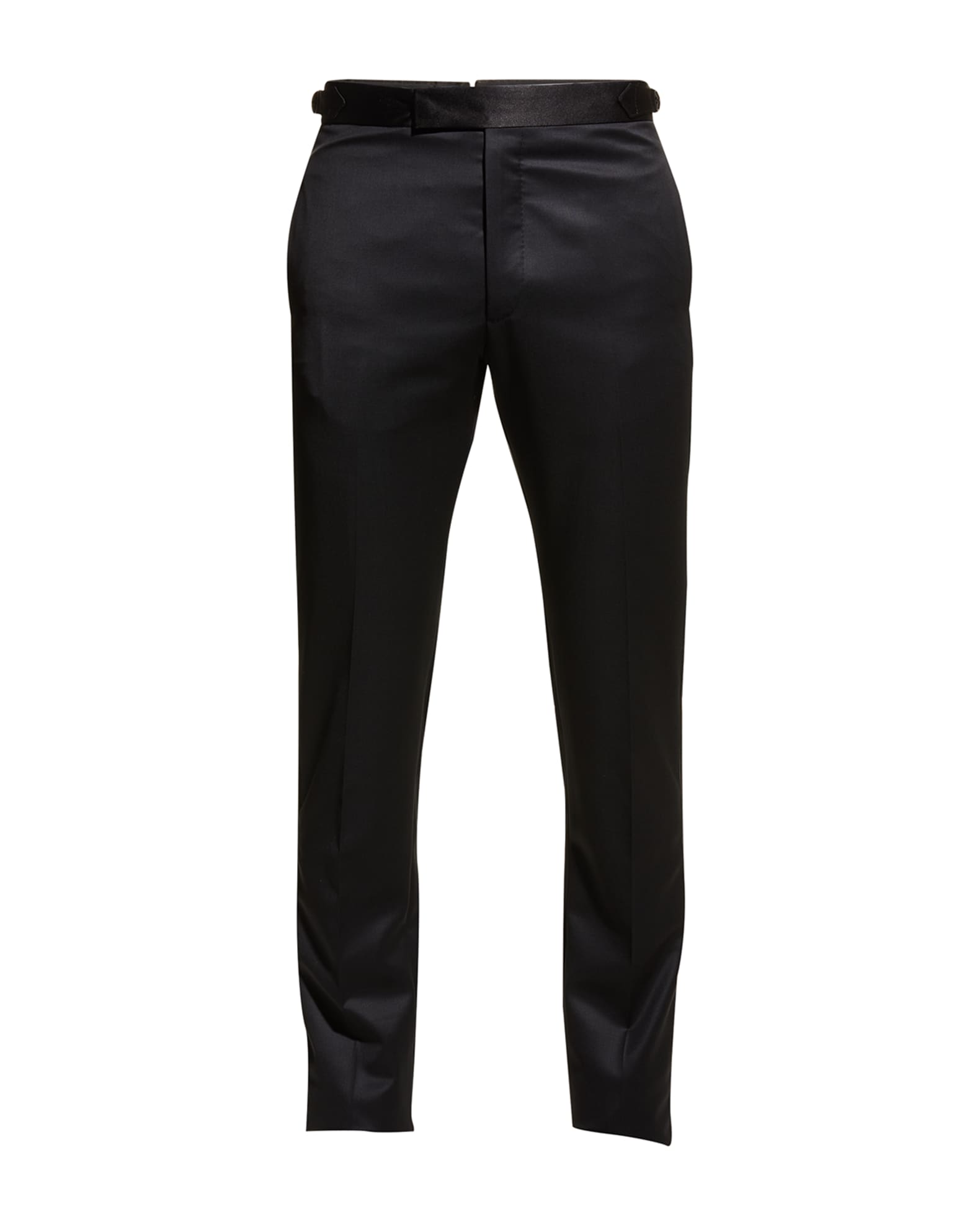 Zanella Men's Nathan Solid Formal Pants | Neiman Marcus