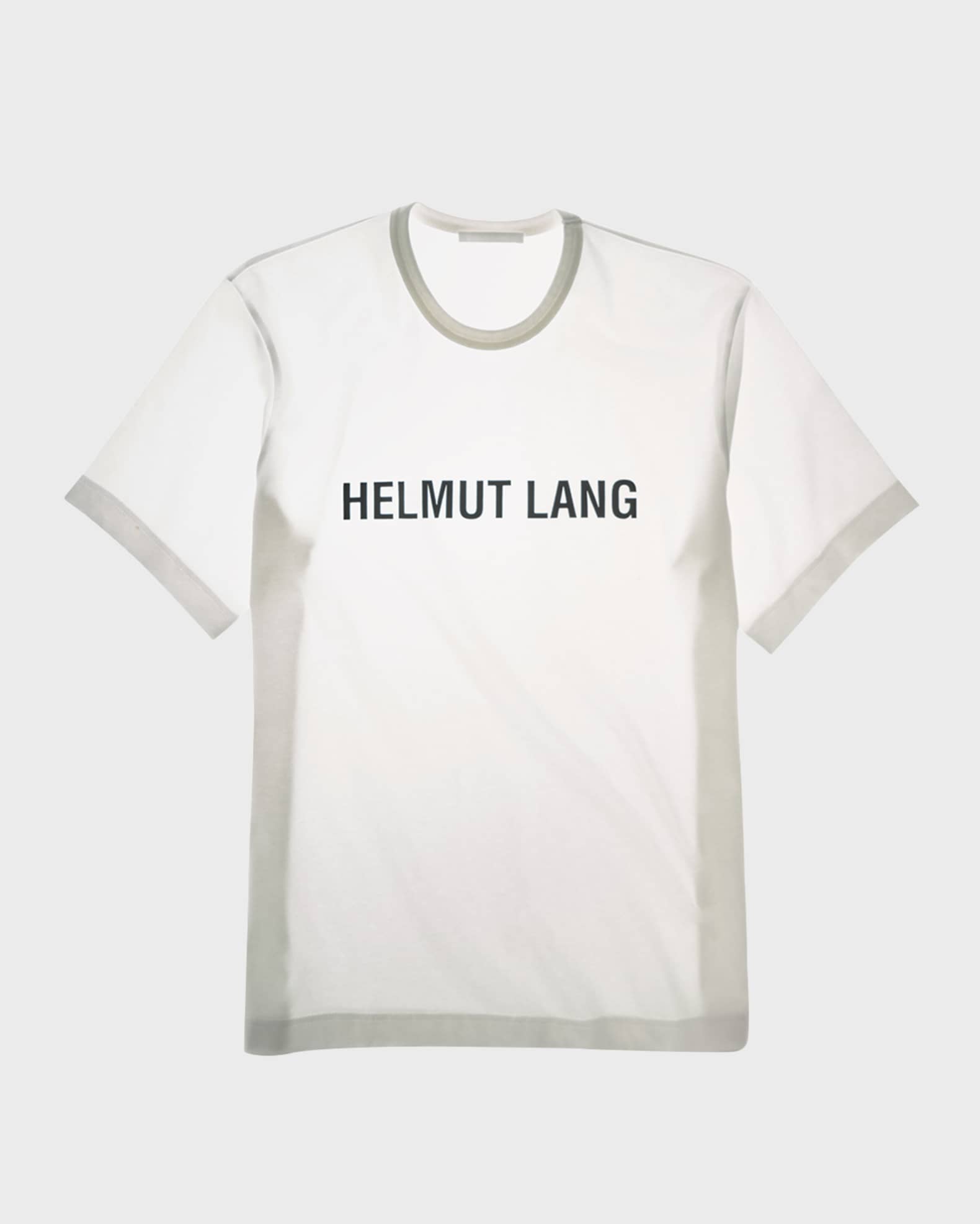 Helmut Lang Men's Logo T-Shirt | Neiman Marcus