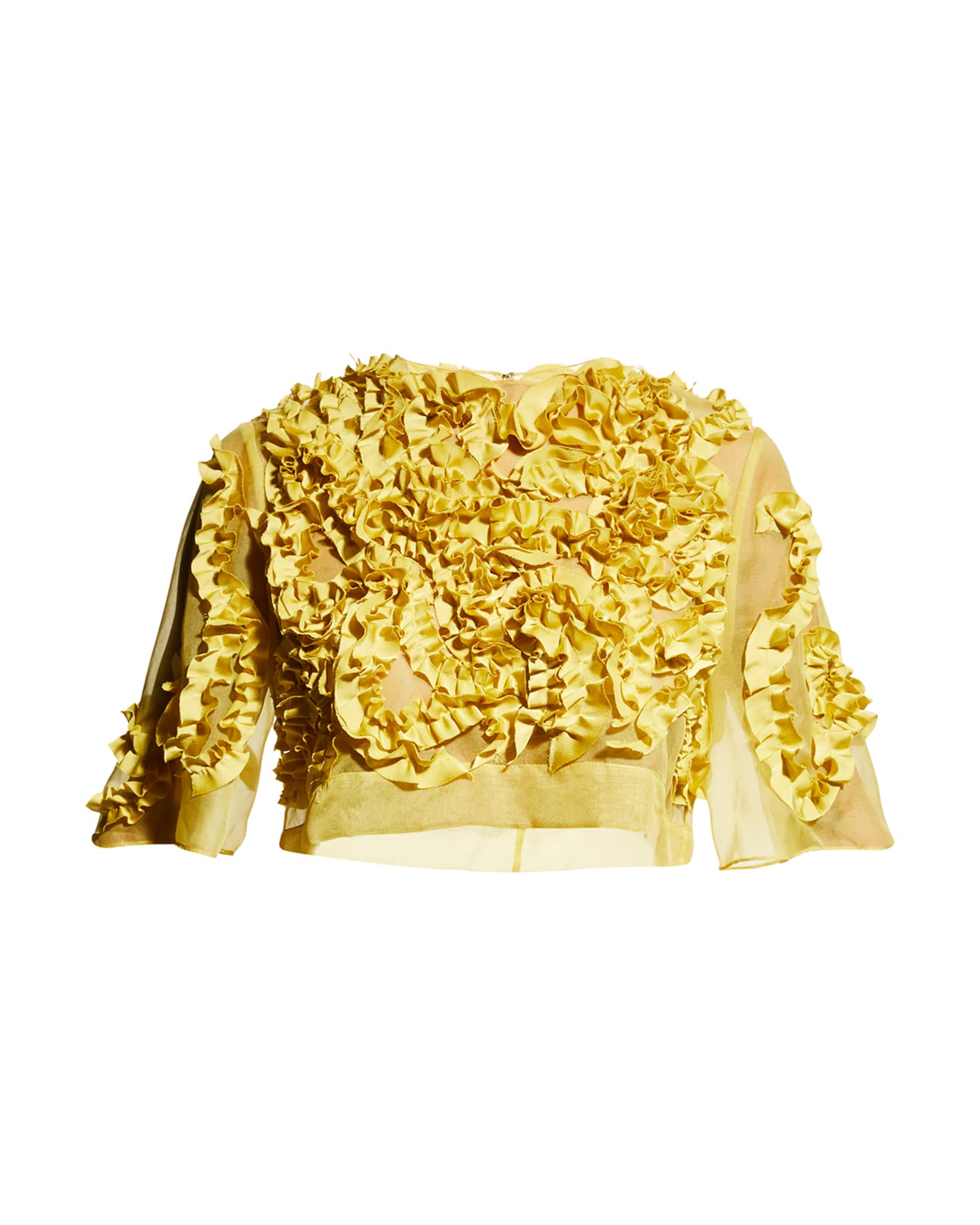 Organza Ruffle Collection | Neiman Marcus