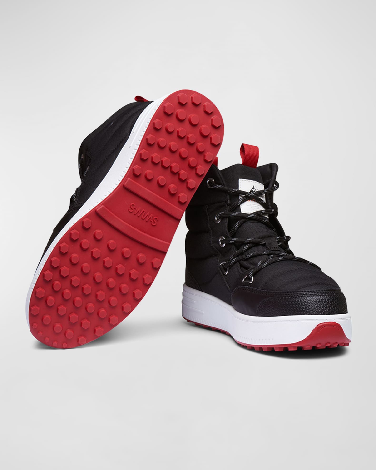 Swims Men's Snow Runner Water-Resistant Quilted Boots | Neiman Marcus