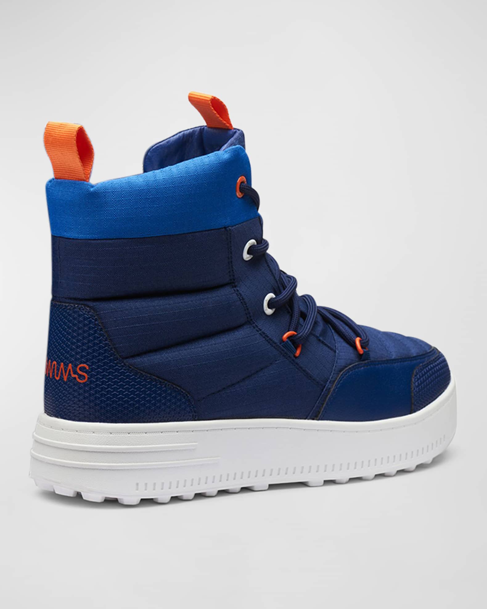 Swims Men's Snow Runner Water-Resistant Quilted Boots | Neiman Marcus