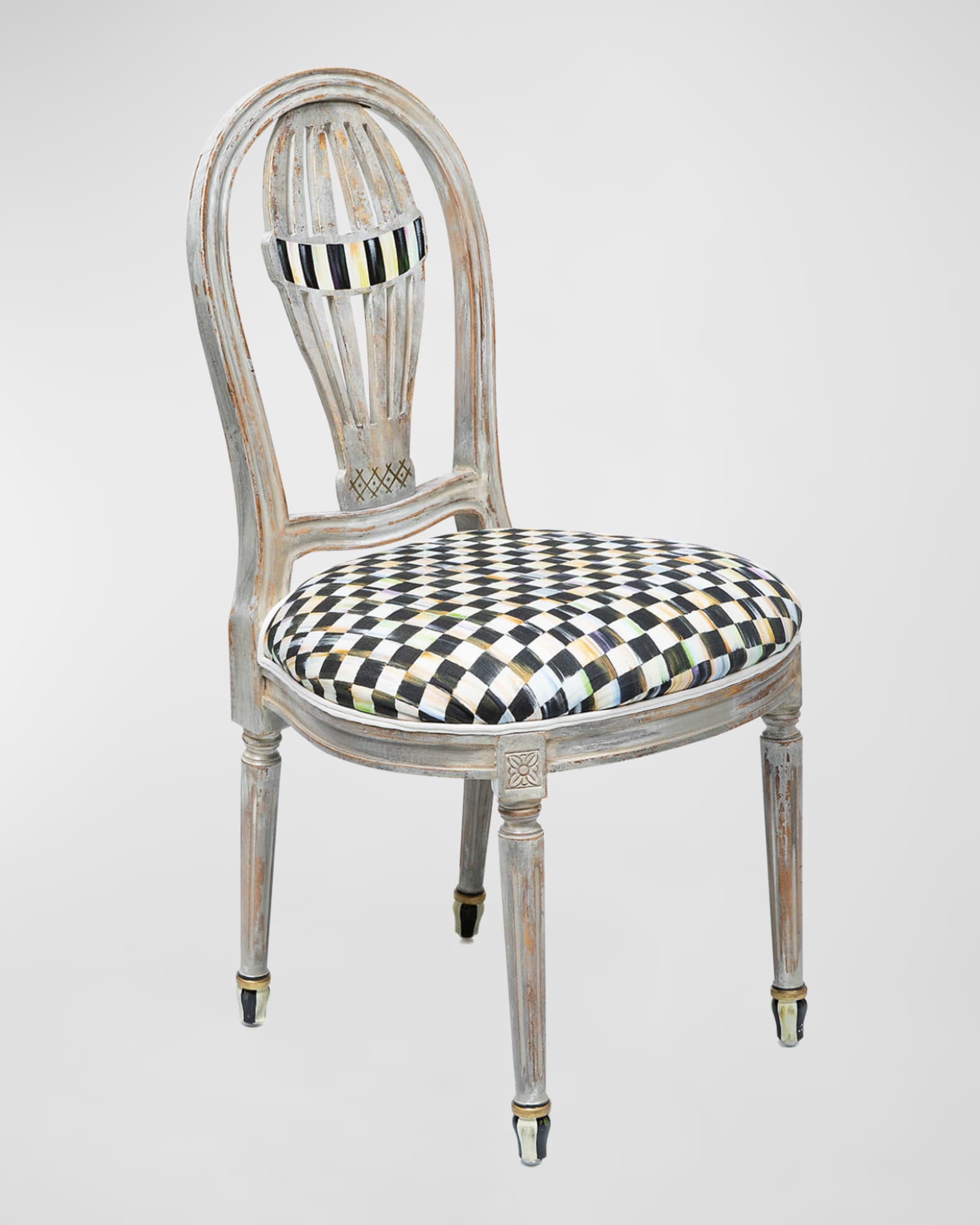 MacKenzie-Childs Balloon Dining Chair | Neiman Marcus
