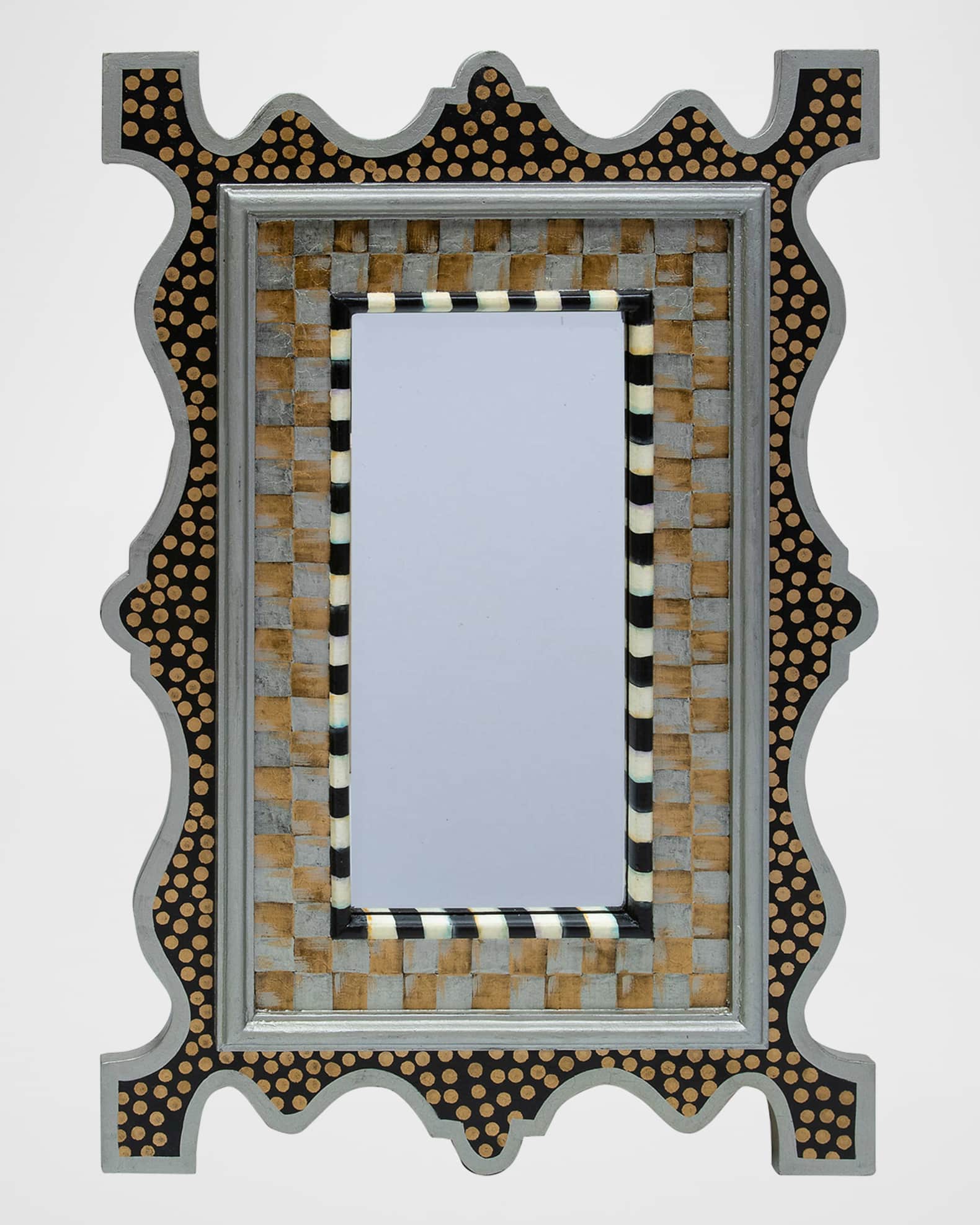 MacKenzie-Childs Golden Hour Mirror - Small | Neiman Marcus