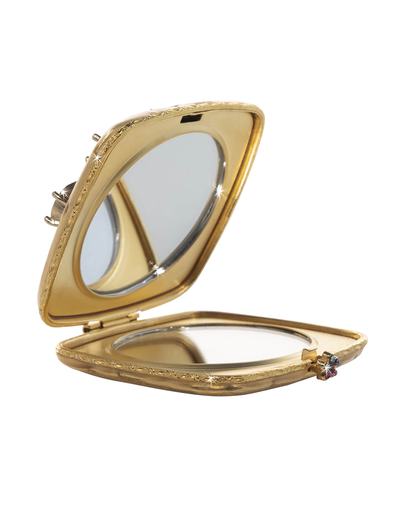Jay Strongwater Over Jeweled Square Compact | Neiman Marcus