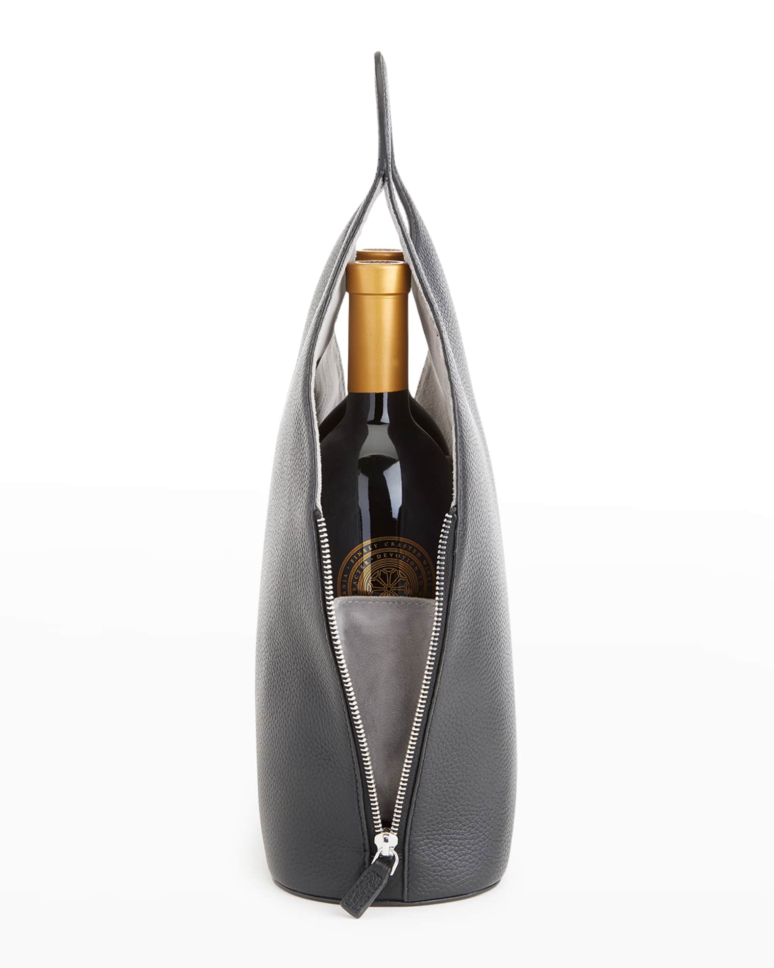 ROYCE New York Personalized Leather Double Wine Champagne Carrying Case ...