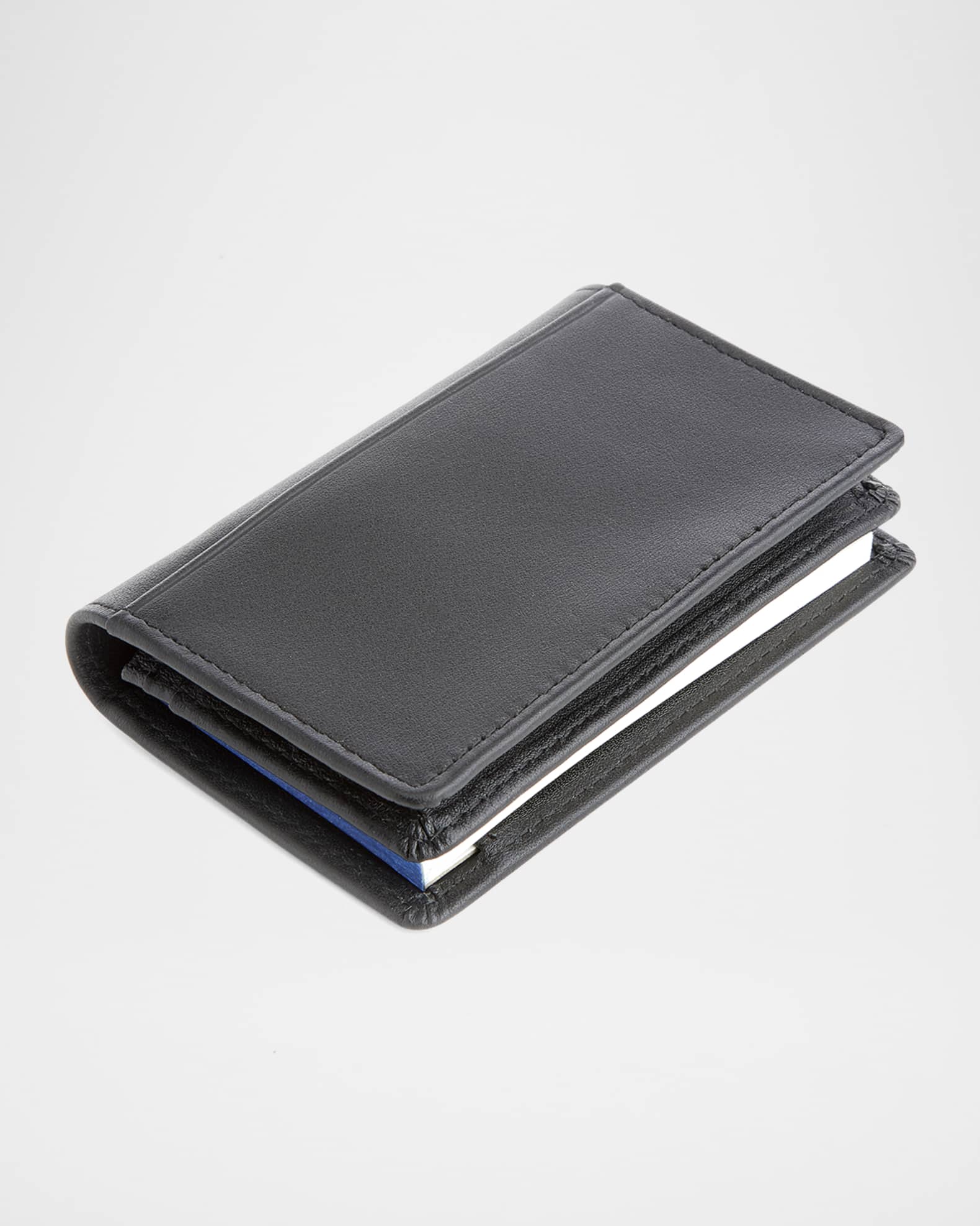 ROYCE New York Personalized Leather Notepad Organizer Wallet | Neiman ...