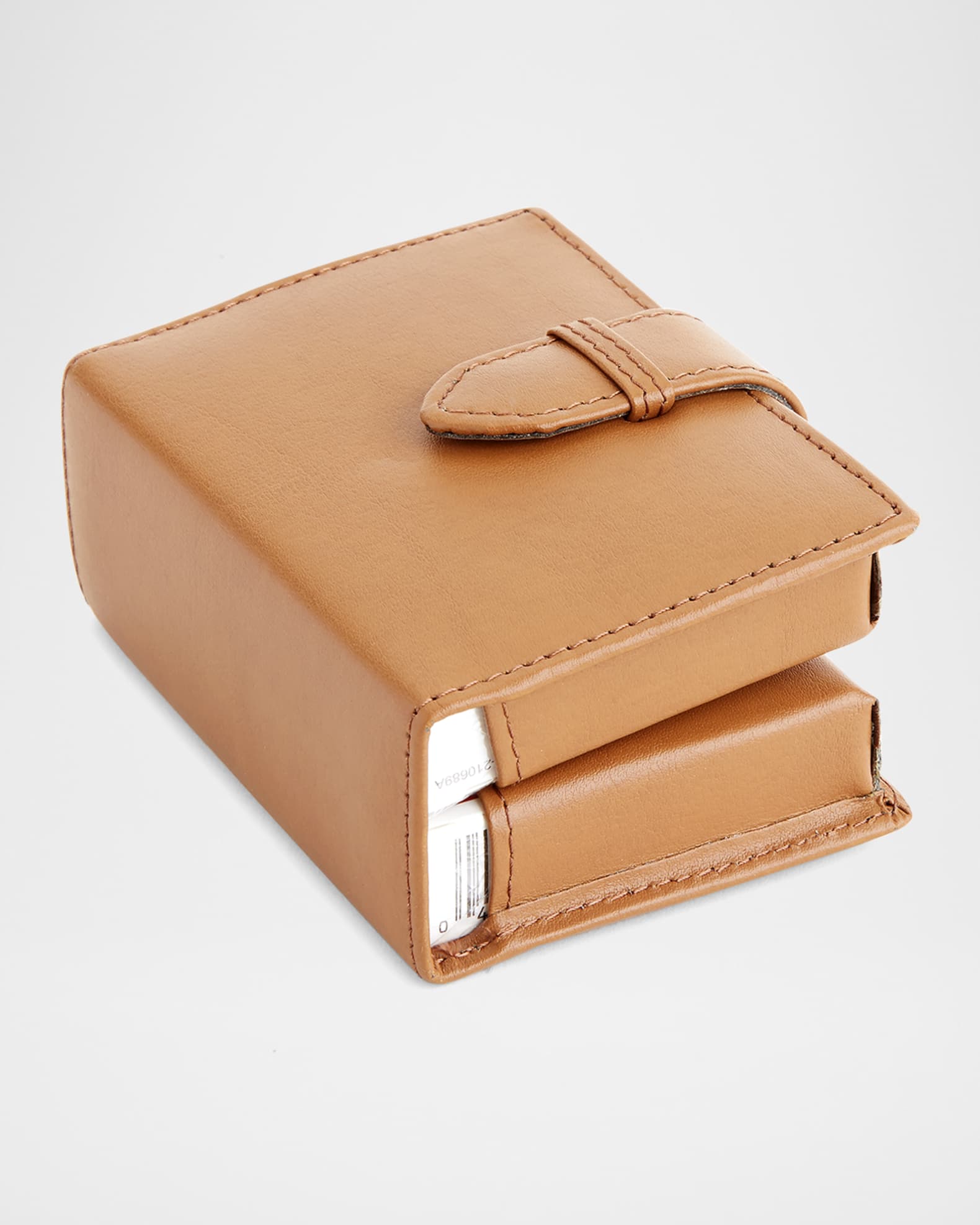 ROYCE New York Personalized Leather Playing Card Set Holder | Neiman Marcus