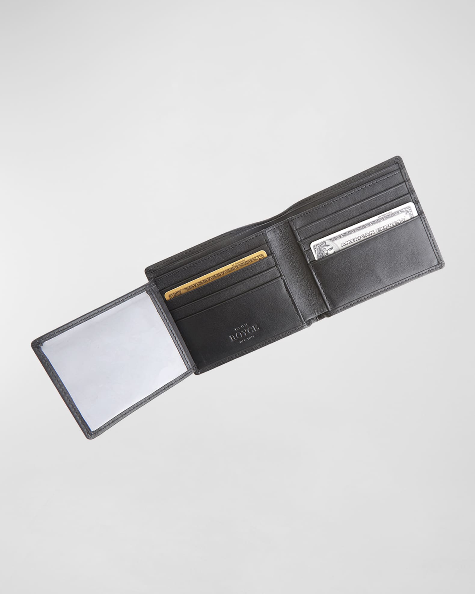 ROYCE New York Personalized Leather RFID-Blocking Trifold Wallet ...