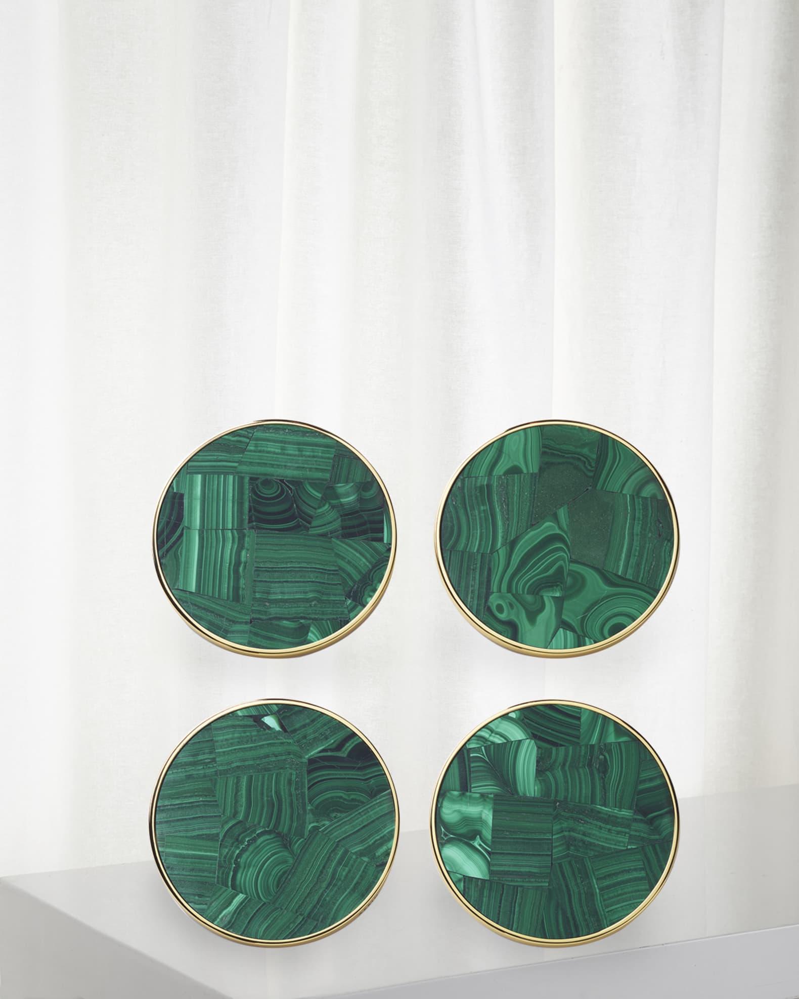 AERIN Lucas Mosaic Coasters, Set of 4 | Neiman Marcus