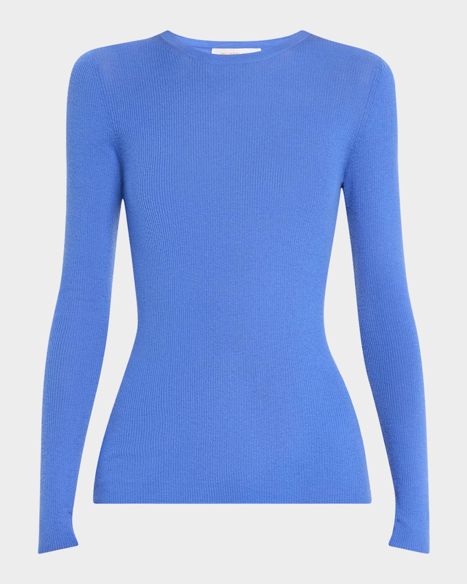 Michael Kors Collection Hutton Ribbed Cashmere Pullover | Neiman Marcus