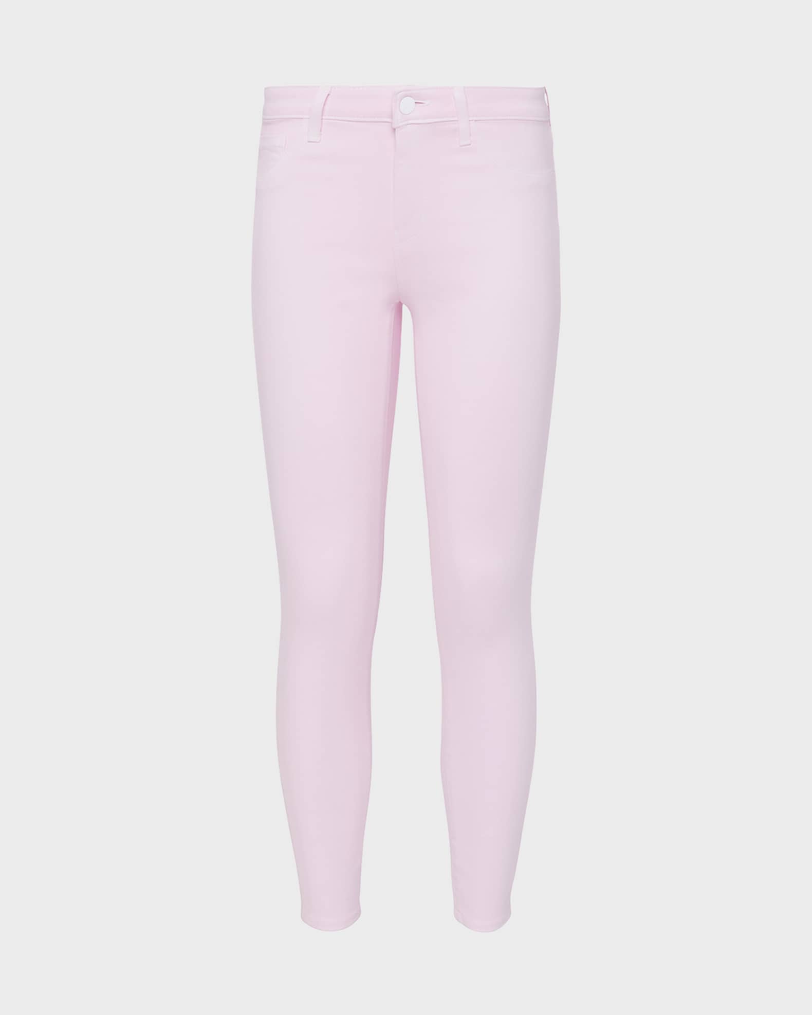 L'Agence Margot High-Rise Coated Skinny Jeans | Neiman Marcus