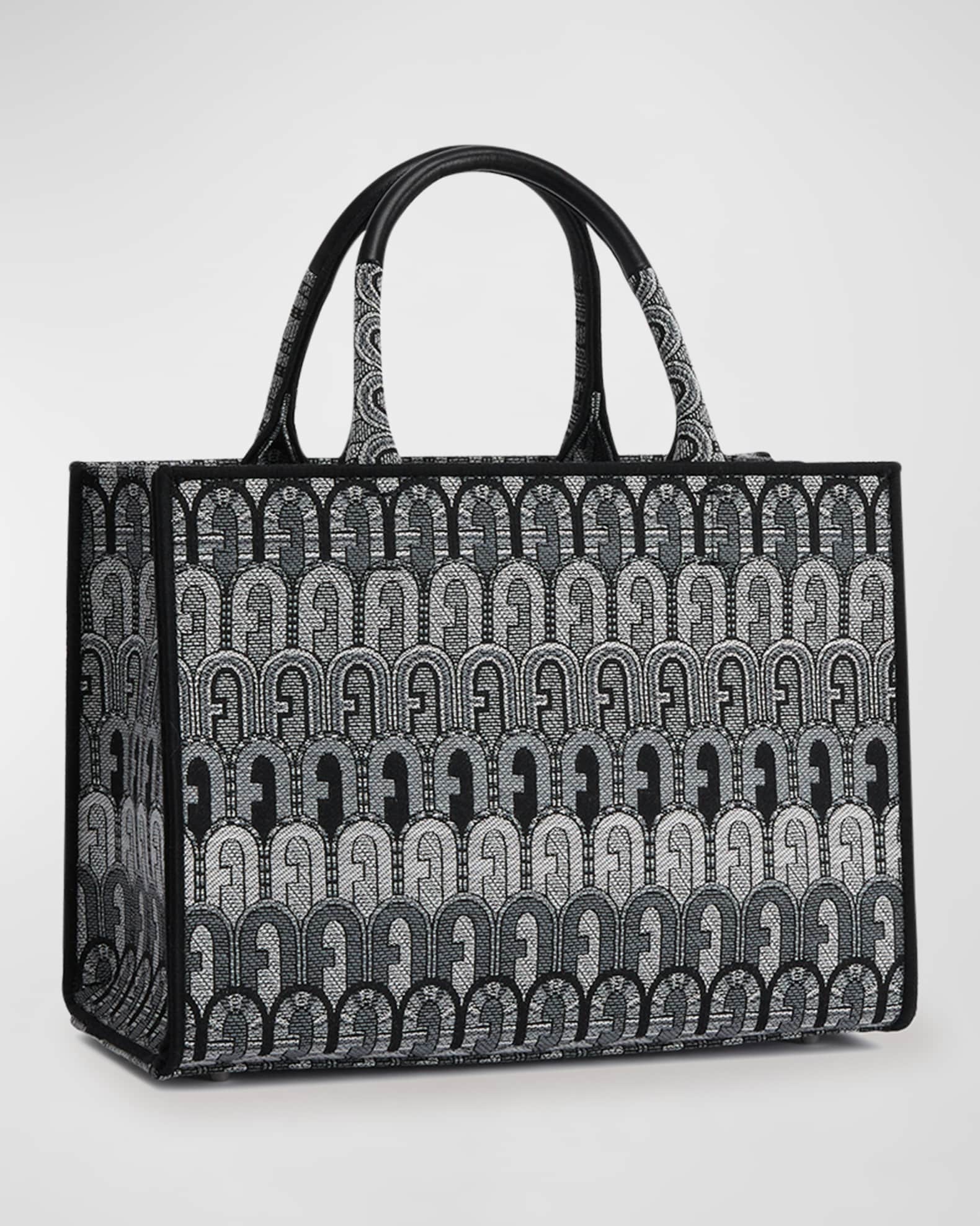 Furla Opportunity Logo Box Tote Bag | Neiman Marcus