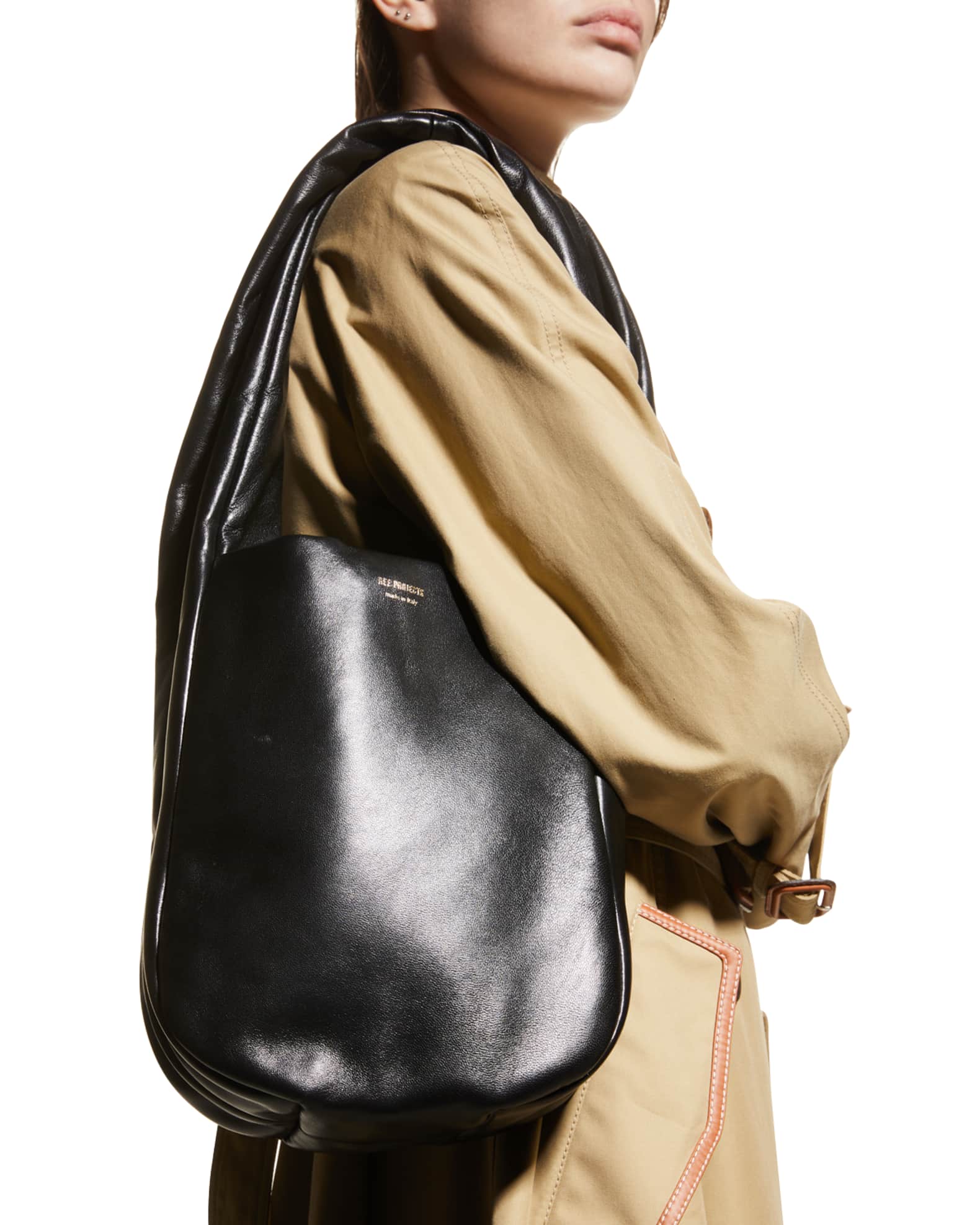 Ree Projects Helene Mini Twist Leather Tote Bag | Neiman Marcus