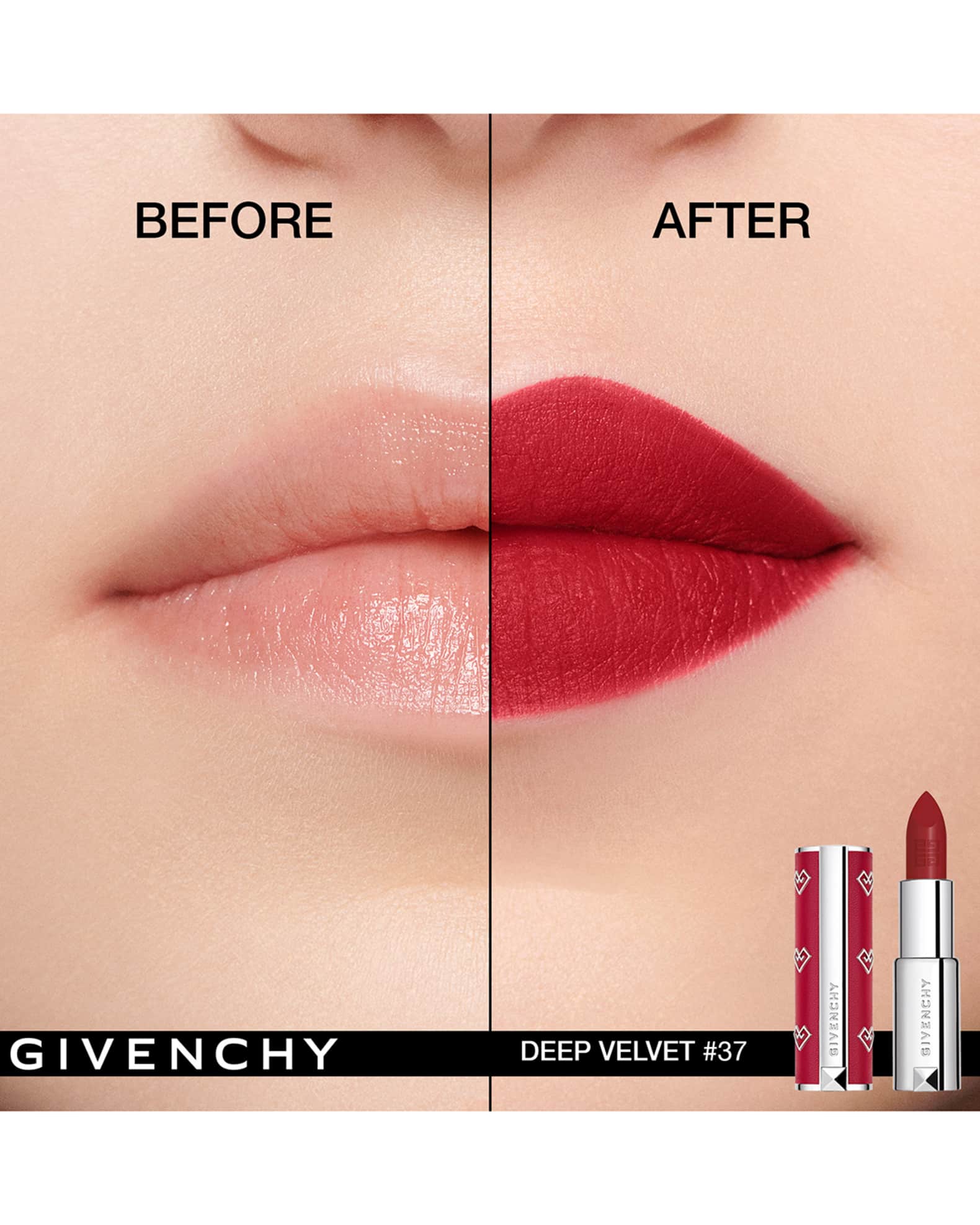 Givenchy Limited Edition Le Rouge Deep Velvet Lipstick | Neiman Marcus