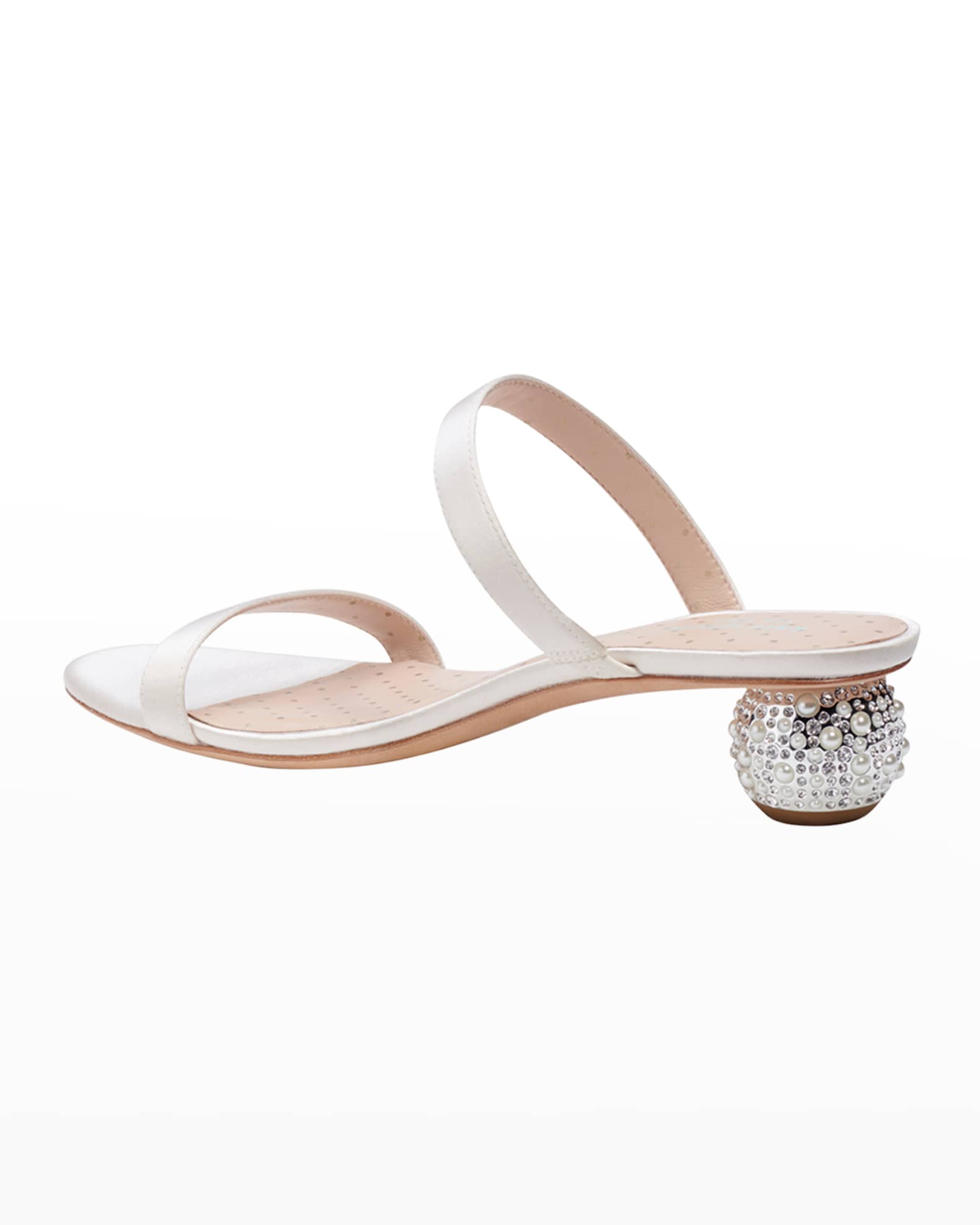 kate spade new york palm springs crystal ball-heel sandals | Neiman Marcus