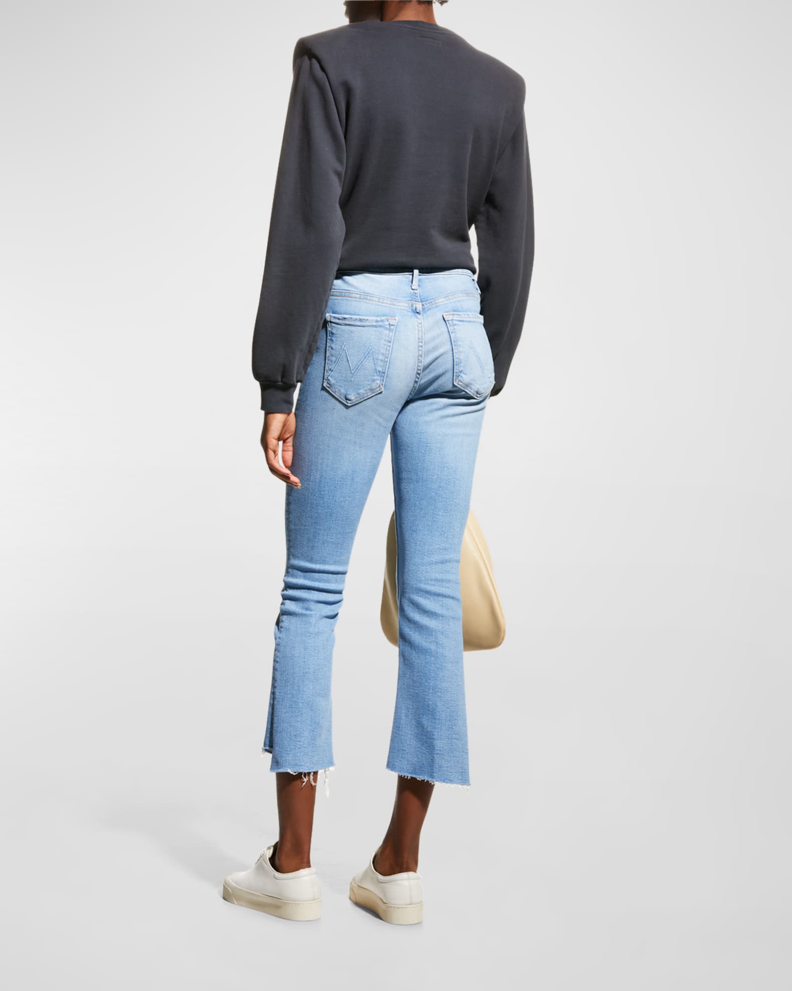 The Insider Crop Step Fray Jeans | Neiman Marcus