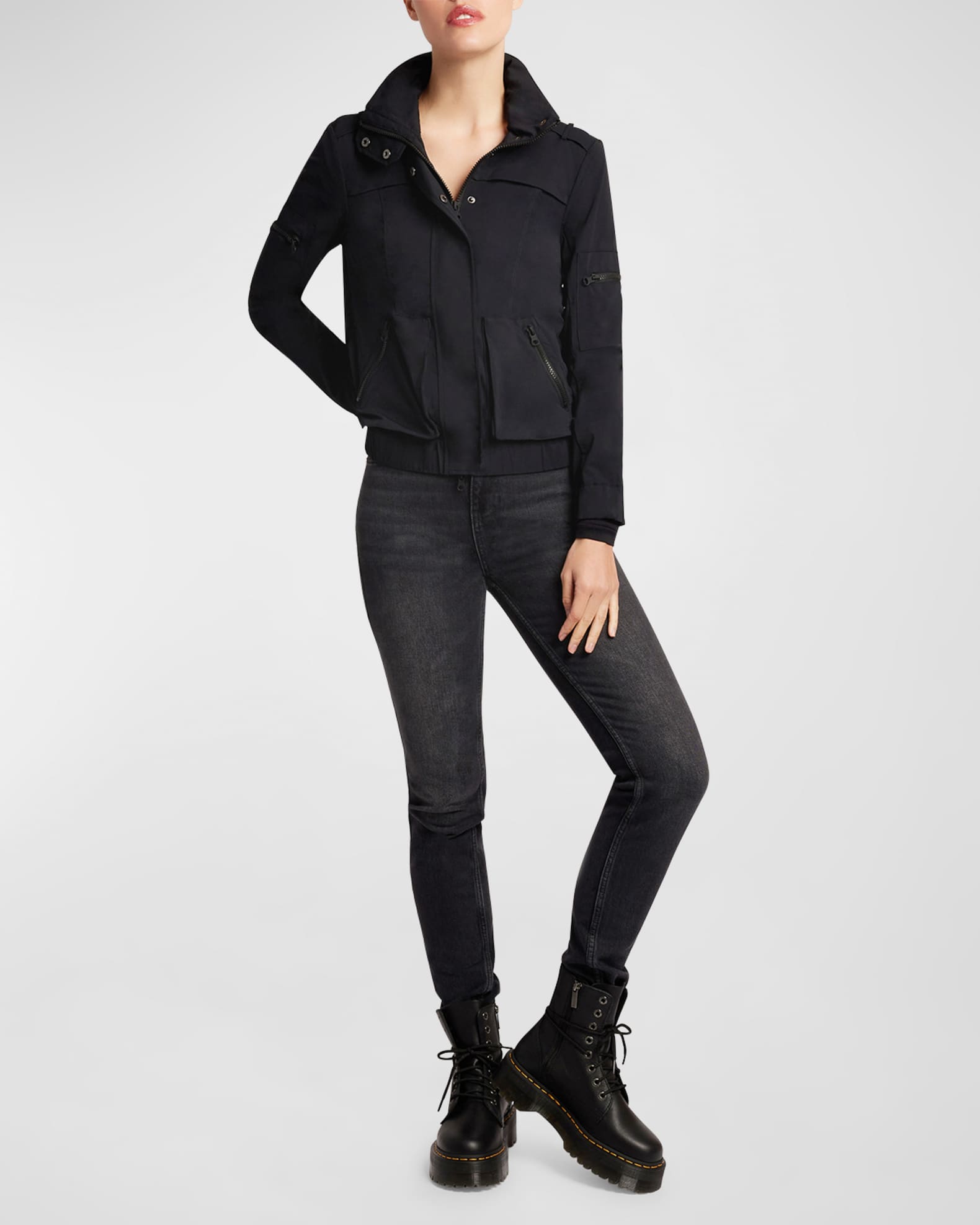 Blanc Noir Mastermind 2 Full-Zip Jacket | Neiman Marcus