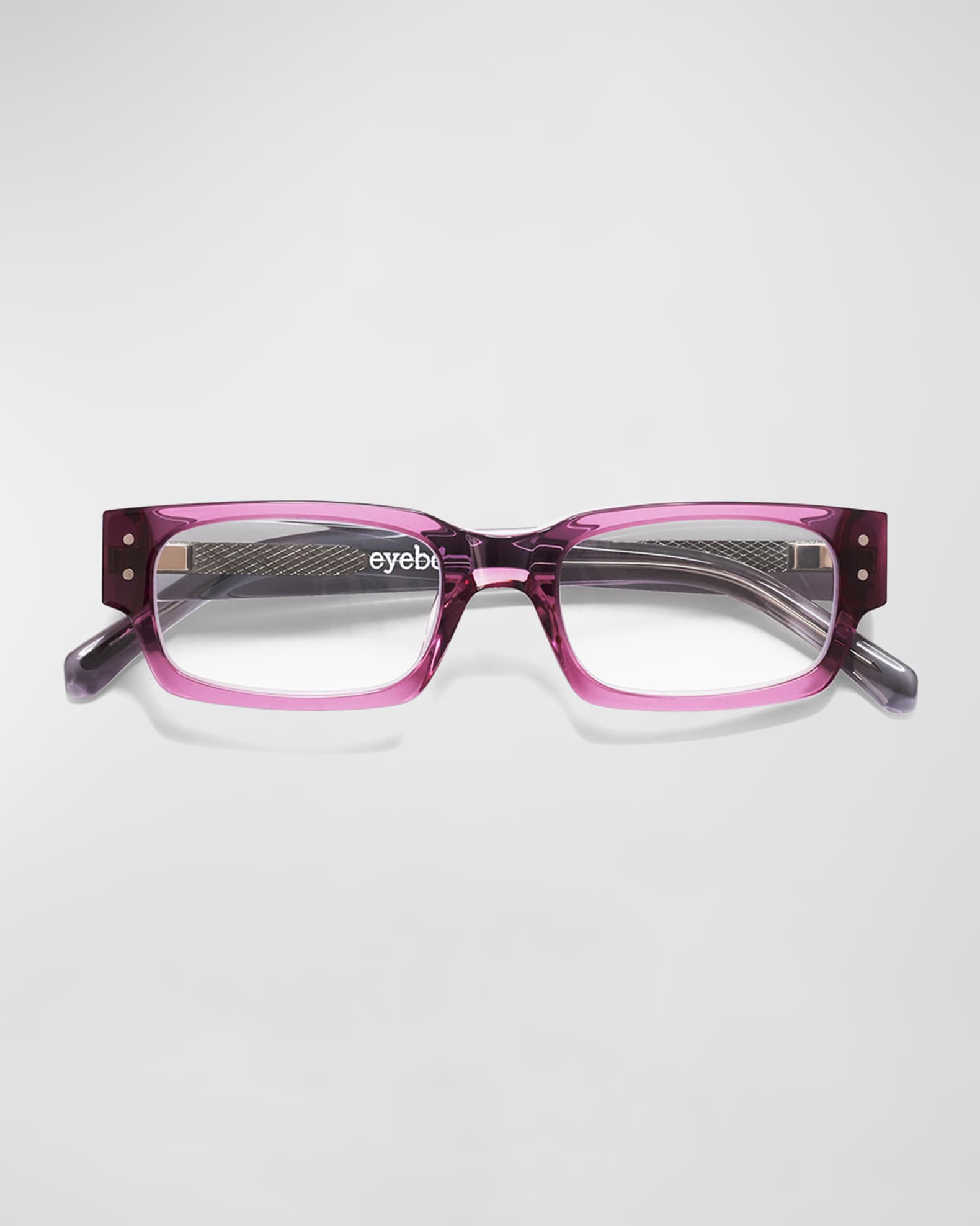 Eyebobs Peckerhead Rectangle Acetate Reader Glasses | Neiman Marcus