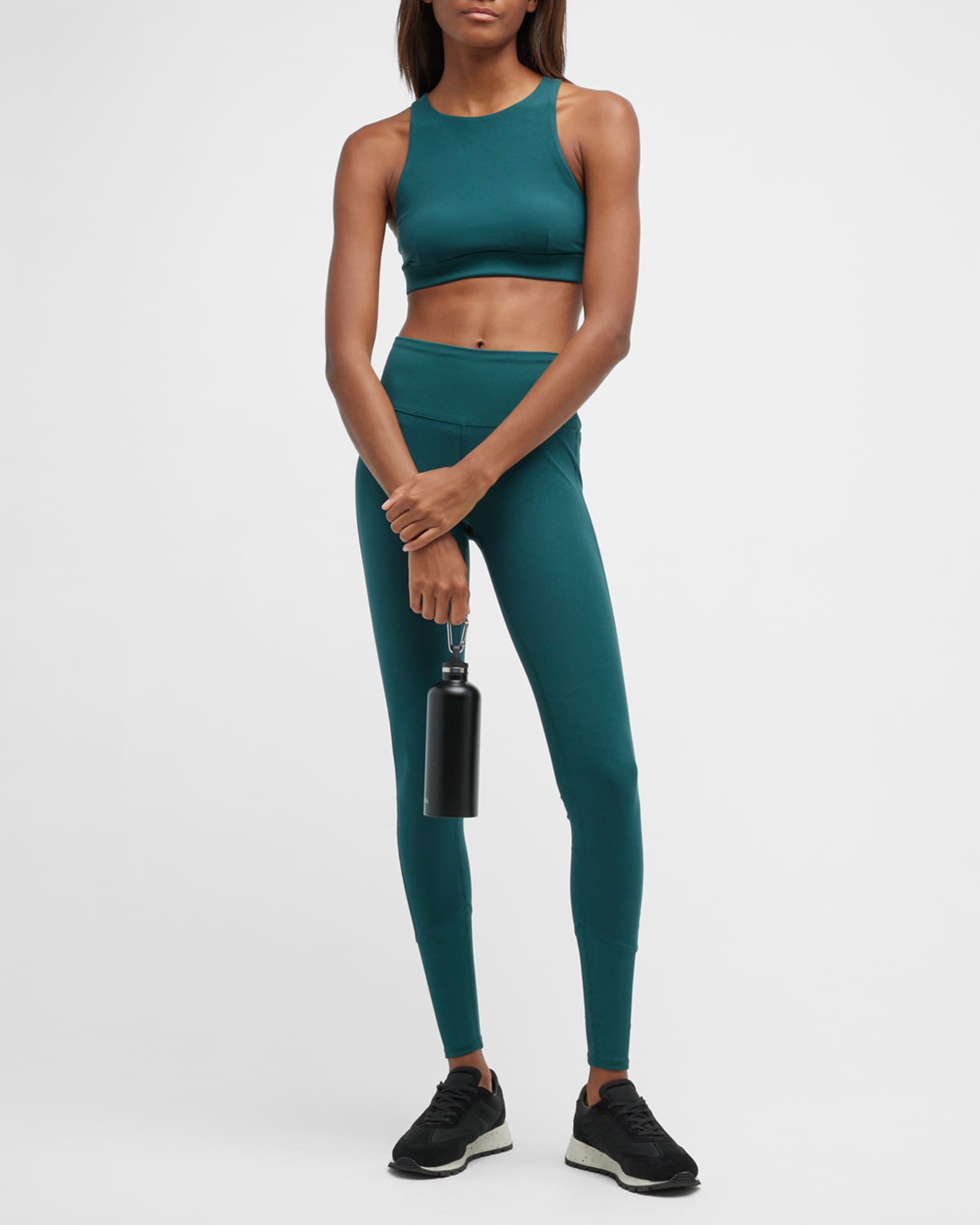 Alo Yoga Iconic 90s Sports Bra - Medium Impact | Neiman Marcus