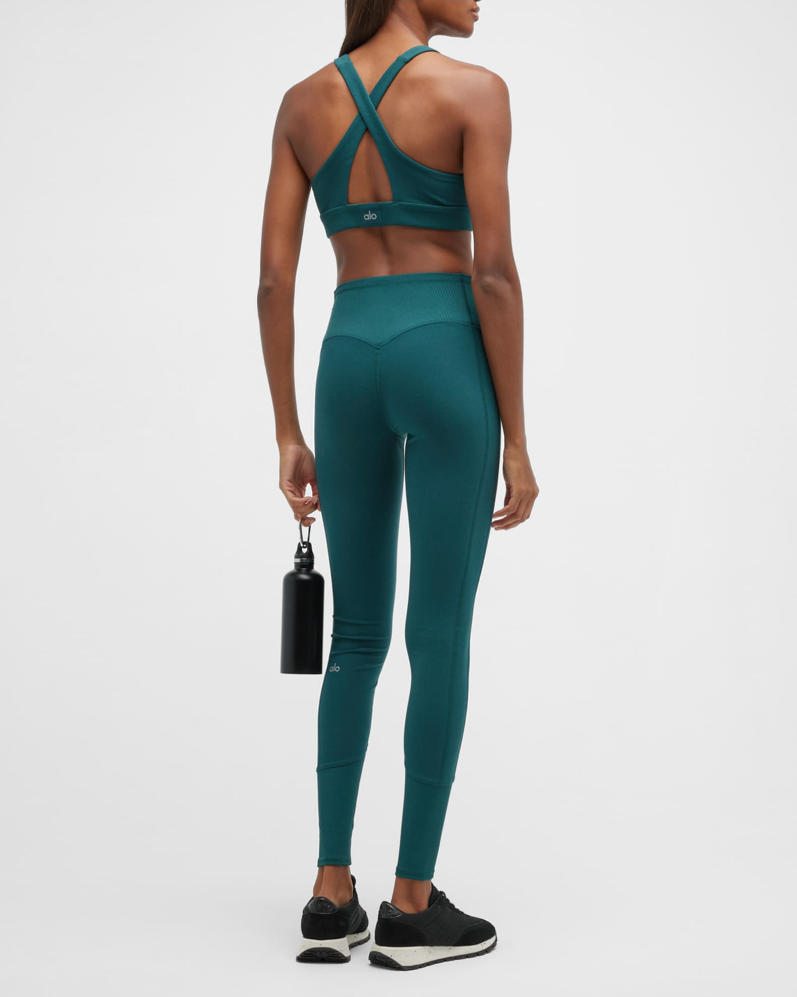 Alo Yoga Iconic 90s Sports Bra - Medium Impact | Neiman Marcus