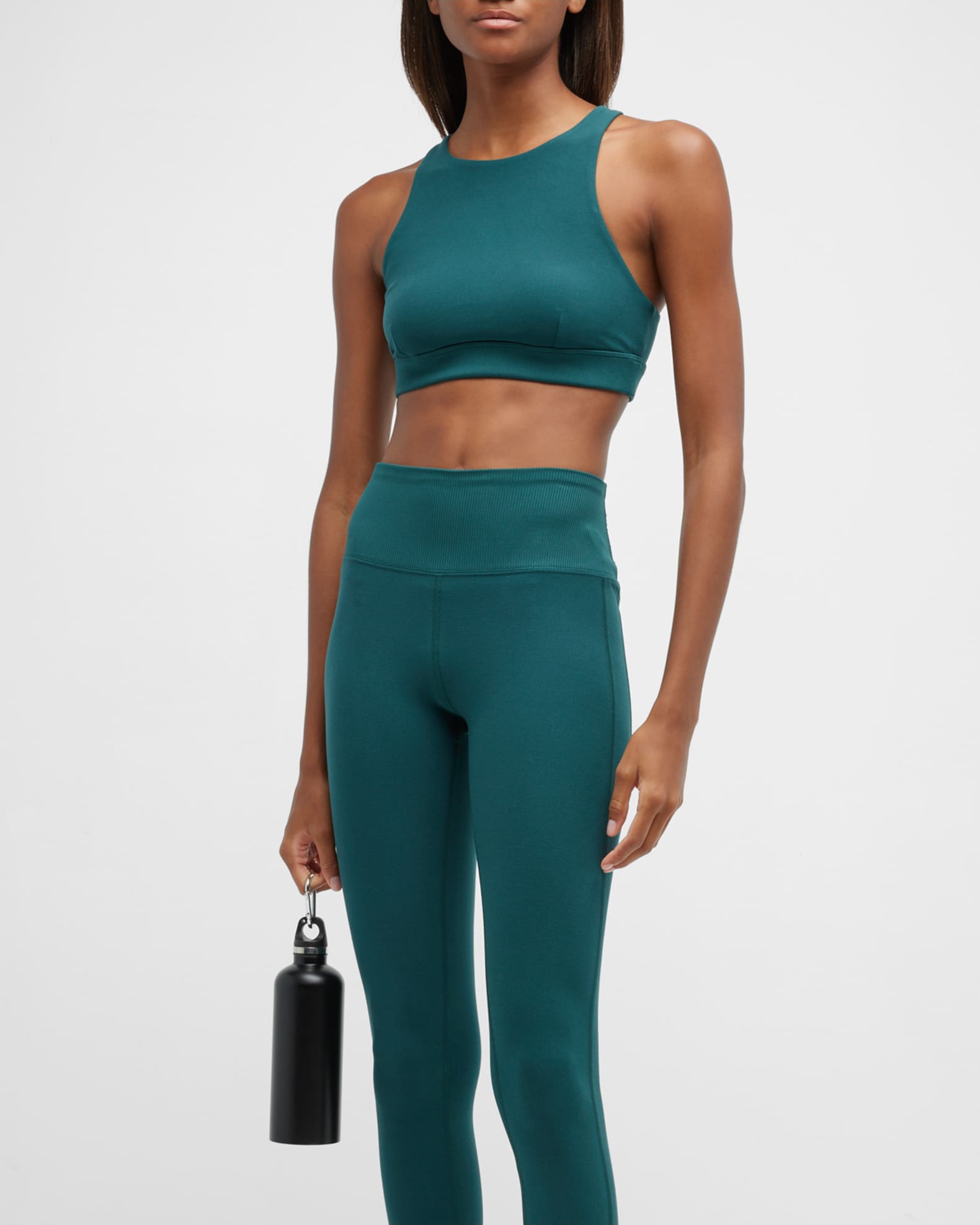 Alo Yoga Iconic 90s Sports Bra - Medium Impact | Neiman Marcus