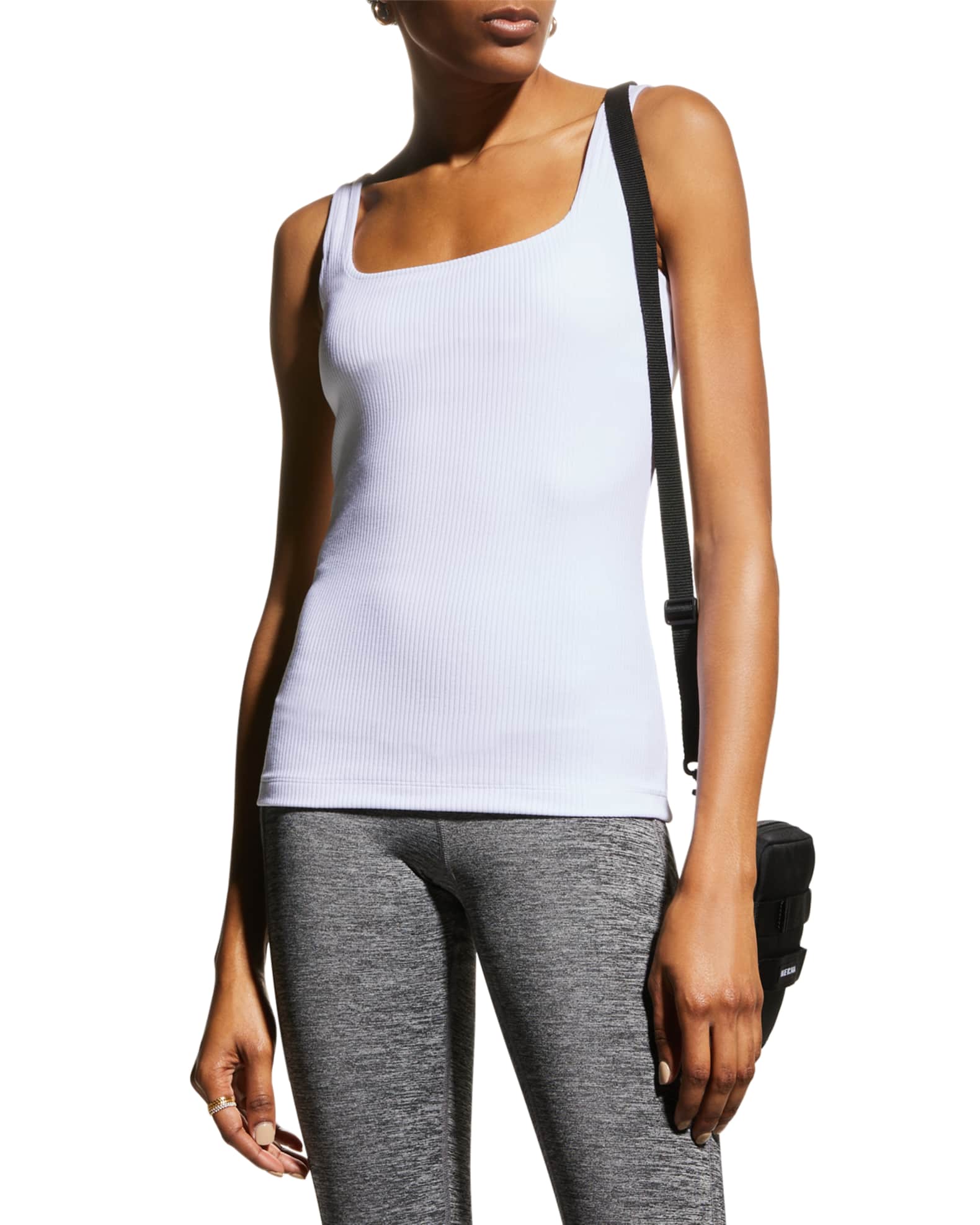 Alo Yoga Minimalist Ribbed Tank | Neiman Marcus
