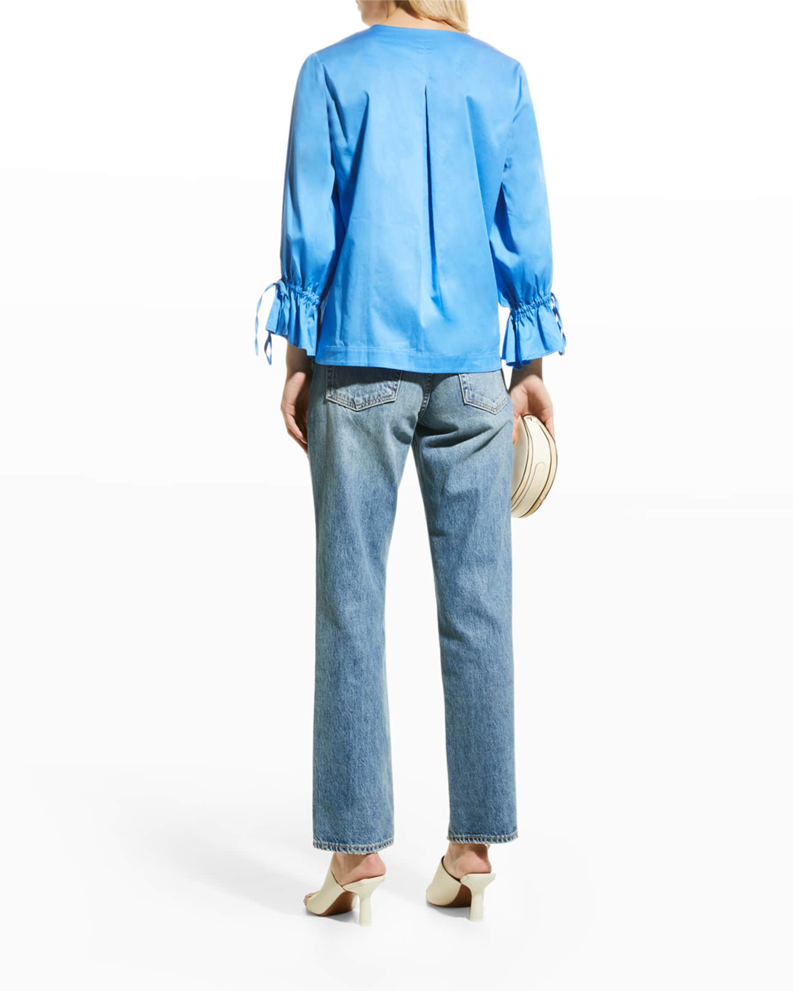 Harshman Moana V Neck Shirt Neiman Marcus