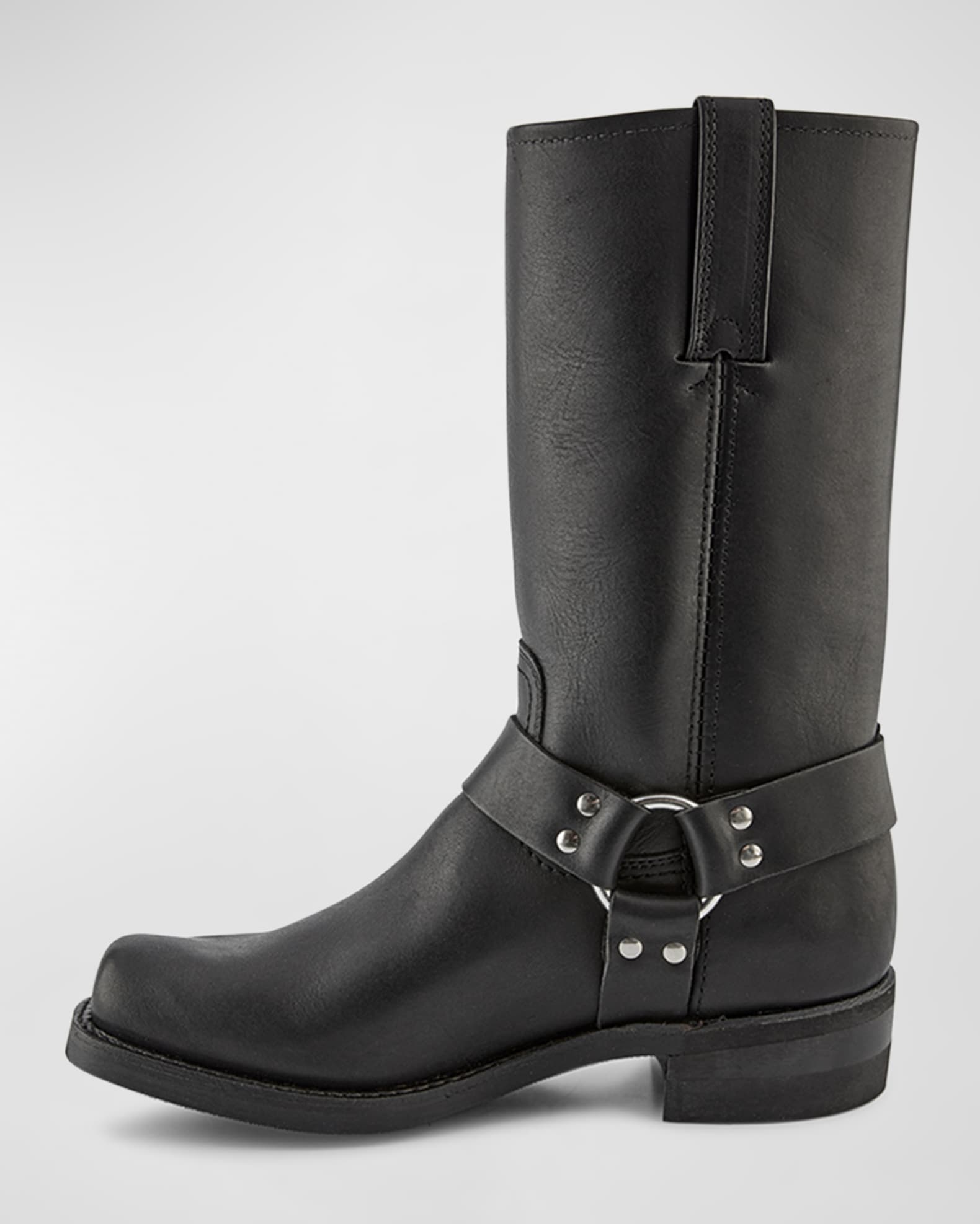 Frye Men's Conway Harness Leather Moto Boots | Neiman Marcus