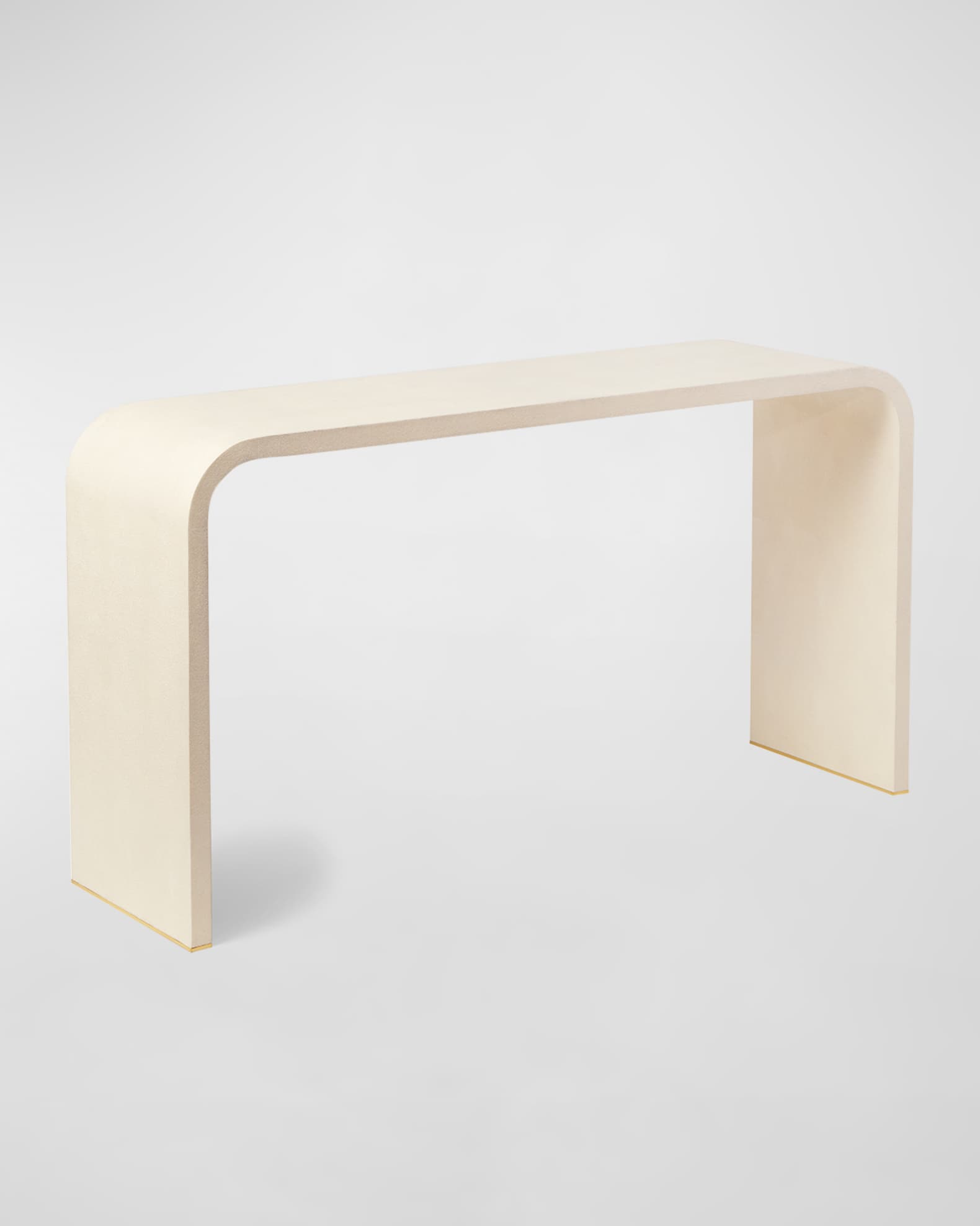 AERIN Faux Shagreen Console Table | Neiman Marcus