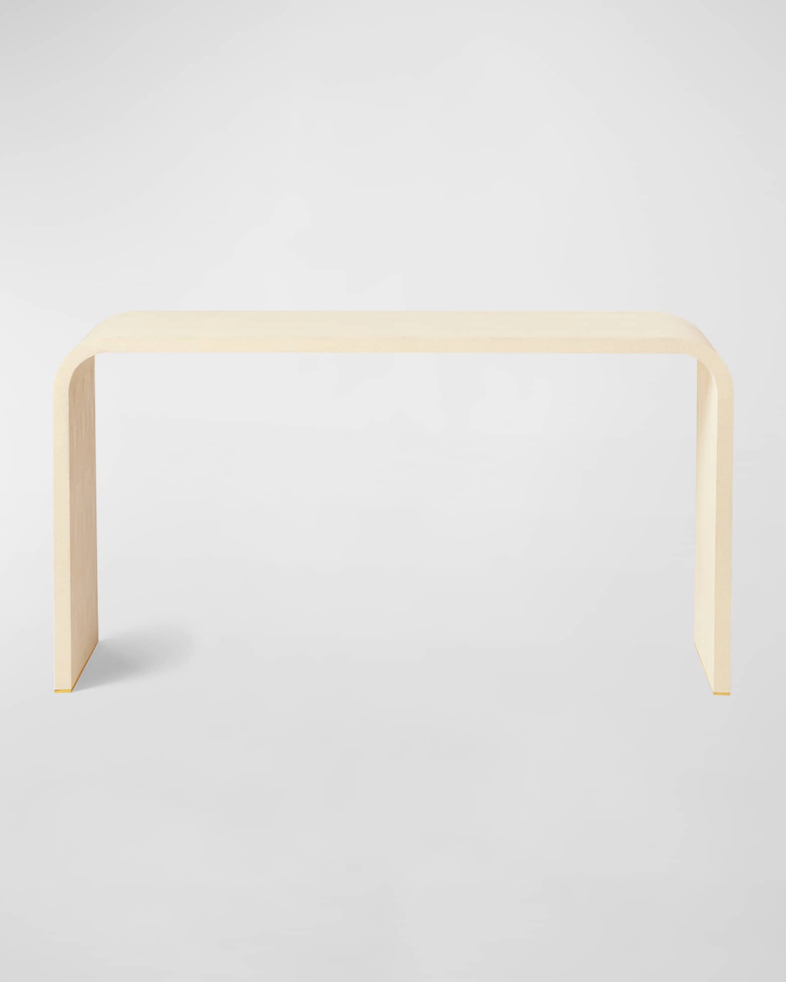 AERIN Faux Shagreen Console Table | Neiman Marcus