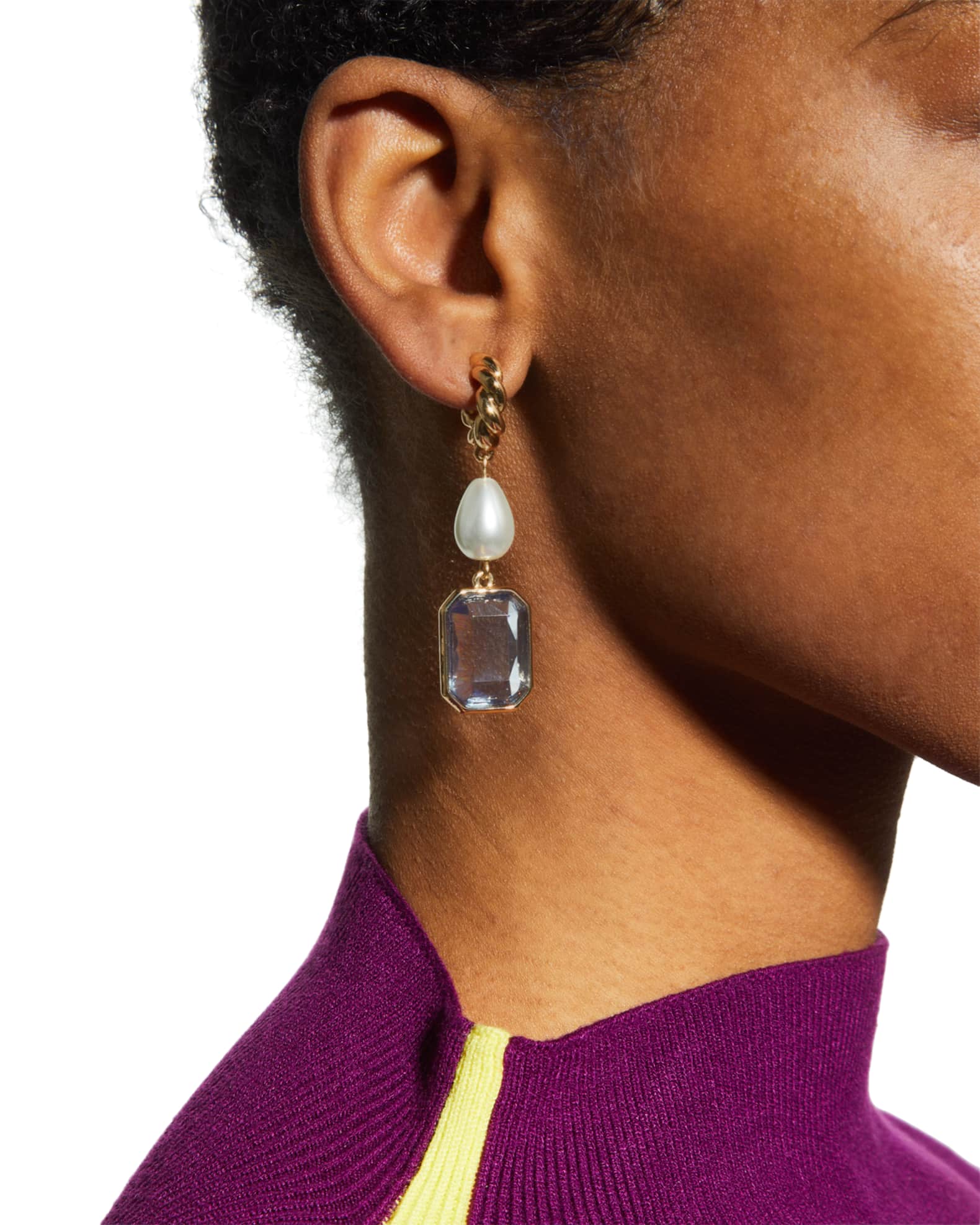 Mignonne Gavigan Leonie Mismatch Dangle Earrings | Neiman Marcus