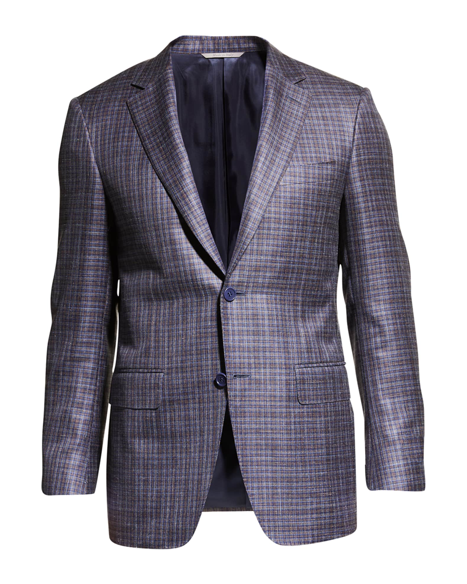 Canali Men's Check Sport Coat | Neiman Marcus