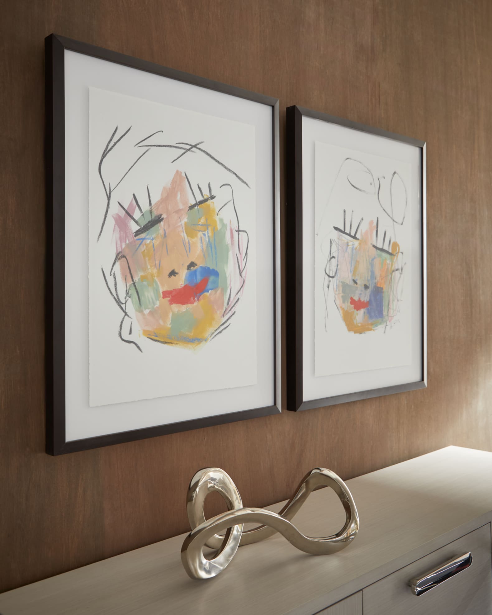 "Thinking In Color" Wall Art Collection | Neiman Marcus