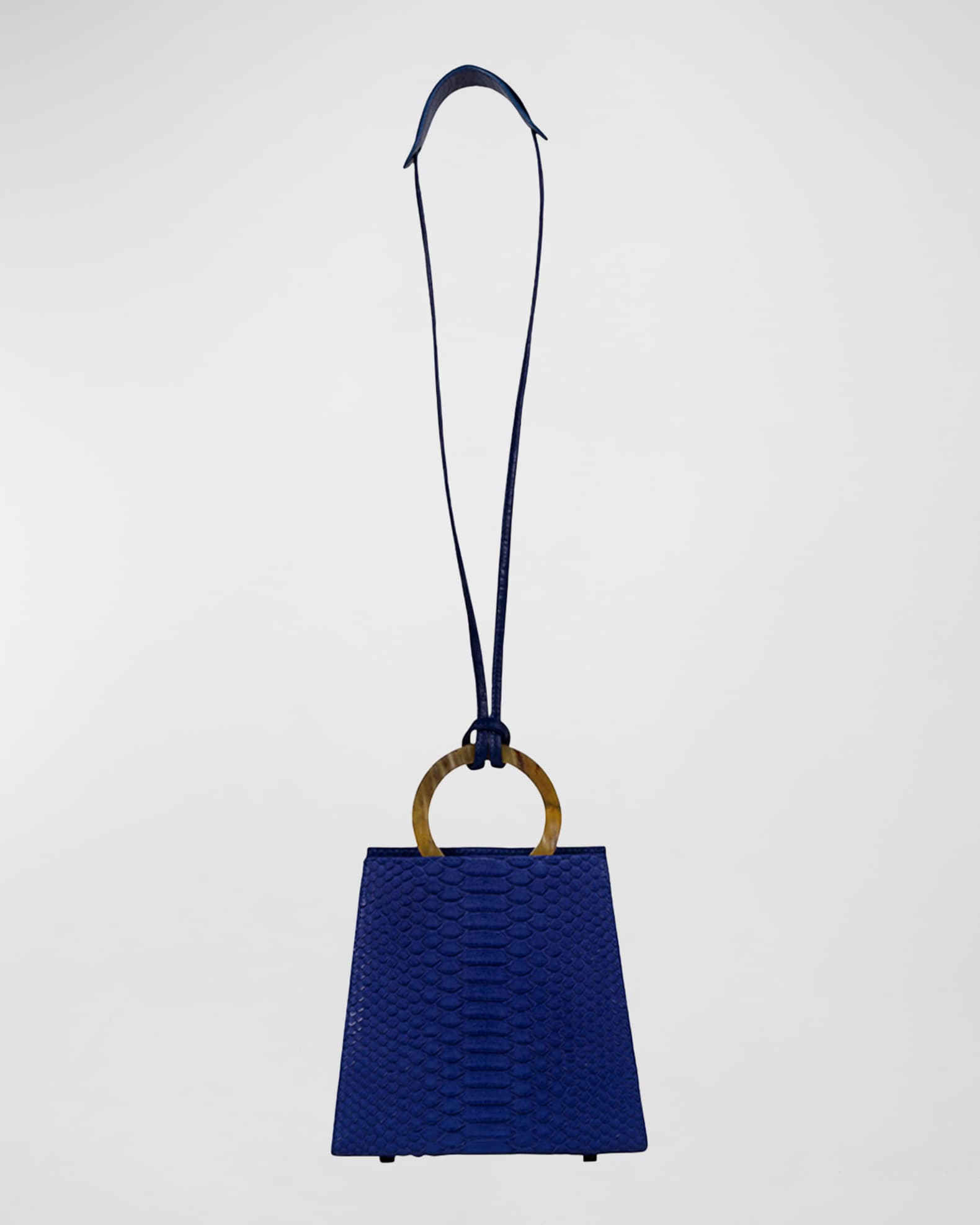 ADRIANA CASTRO Azza Python Top-Handle Bag | Neiman Marcus