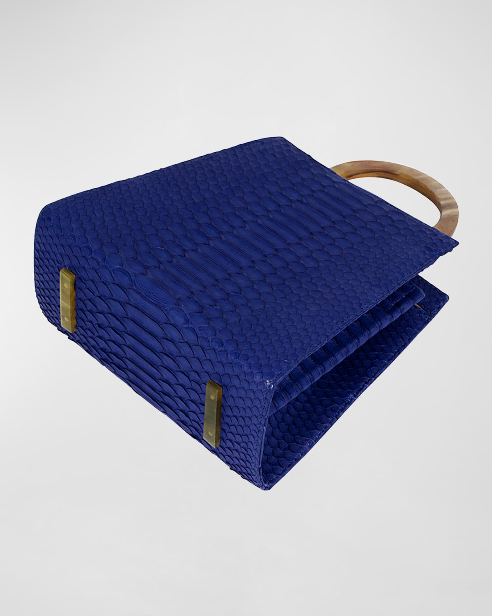 ADRIANA CASTRO Azza Python Top-Handle Bag | Neiman Marcus