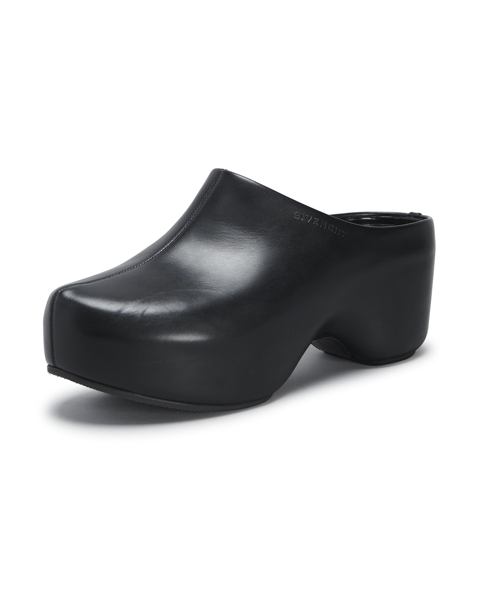 Givenchy G Lambskin Mule Clogs | Neiman Marcus
