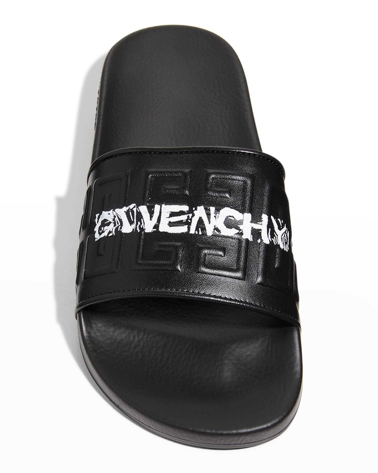 Givenchy 4G Logo Pool Slide Sandals | Neiman Marcus