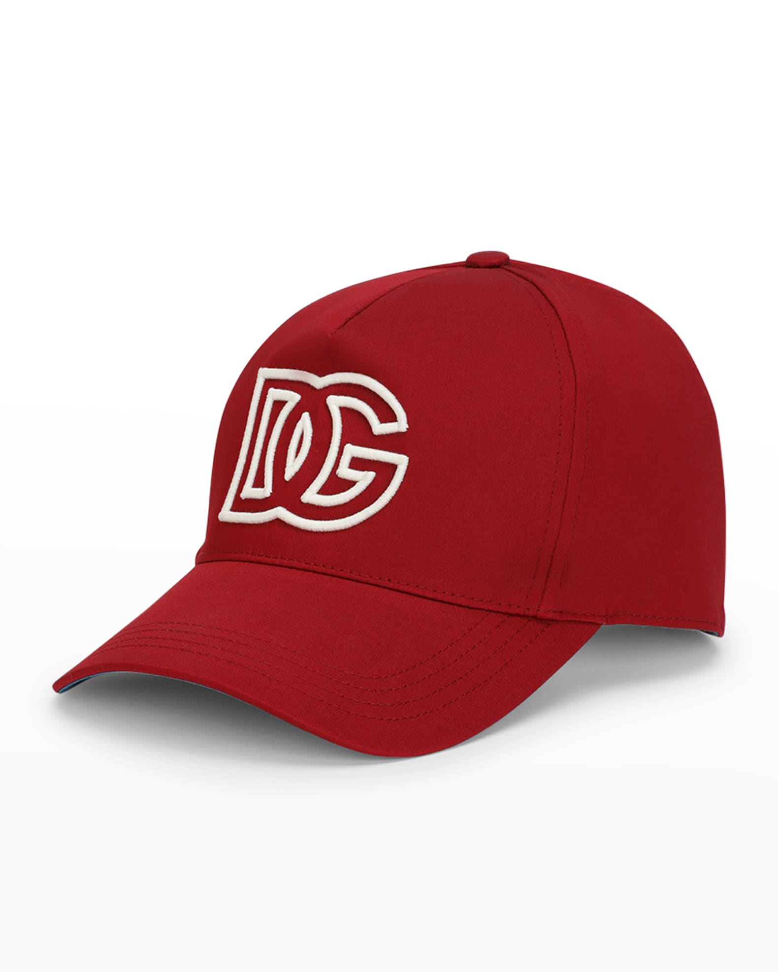 Dolce&Gabbana Men's Embroidered DG-Logo Baseball Hat | Neiman Marcus