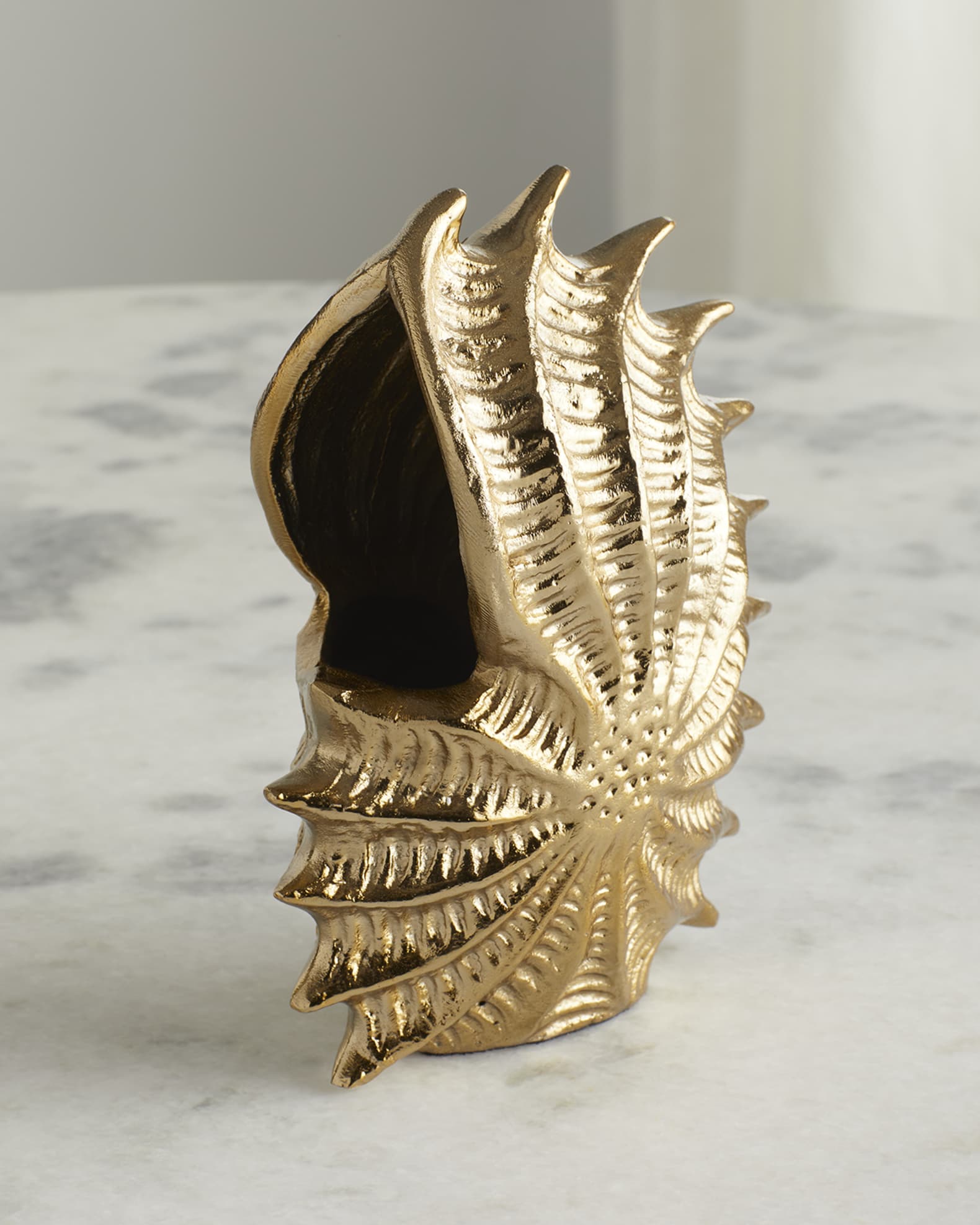 John-Richard Collection Spiny Seashell Sculpture | Neiman Marcus