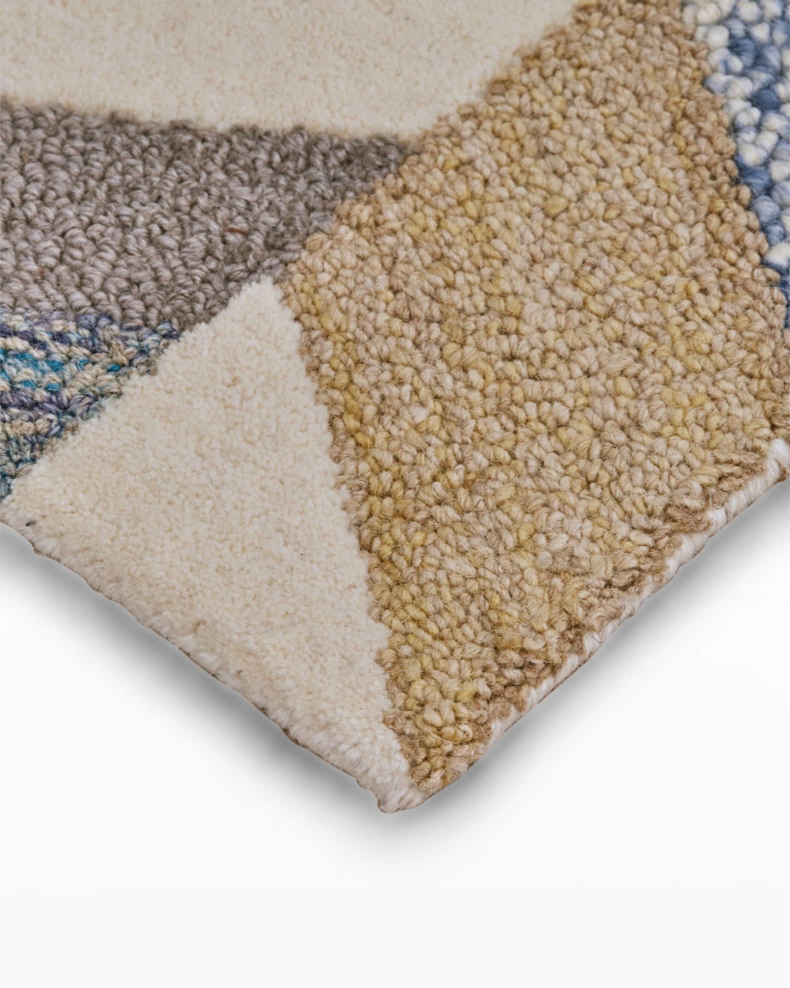 Weave & Wander Binada Graphic Chevron Tufted Rug, 5' x 8' | Neiman Marcus