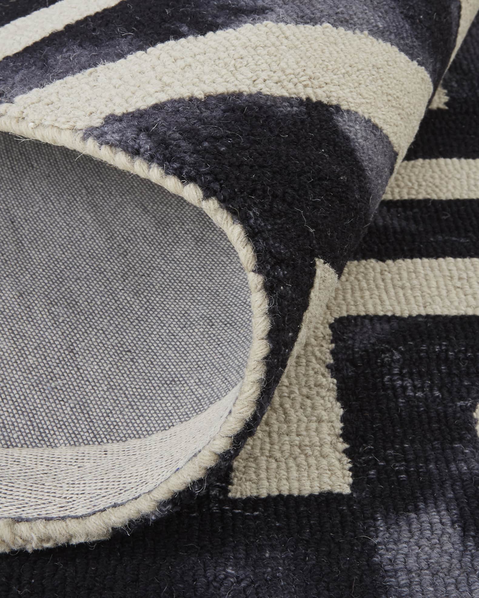 Weave & Wander Marengo Tufted Greek Key Wool Rug, 10' x 14' | Neiman Marcus