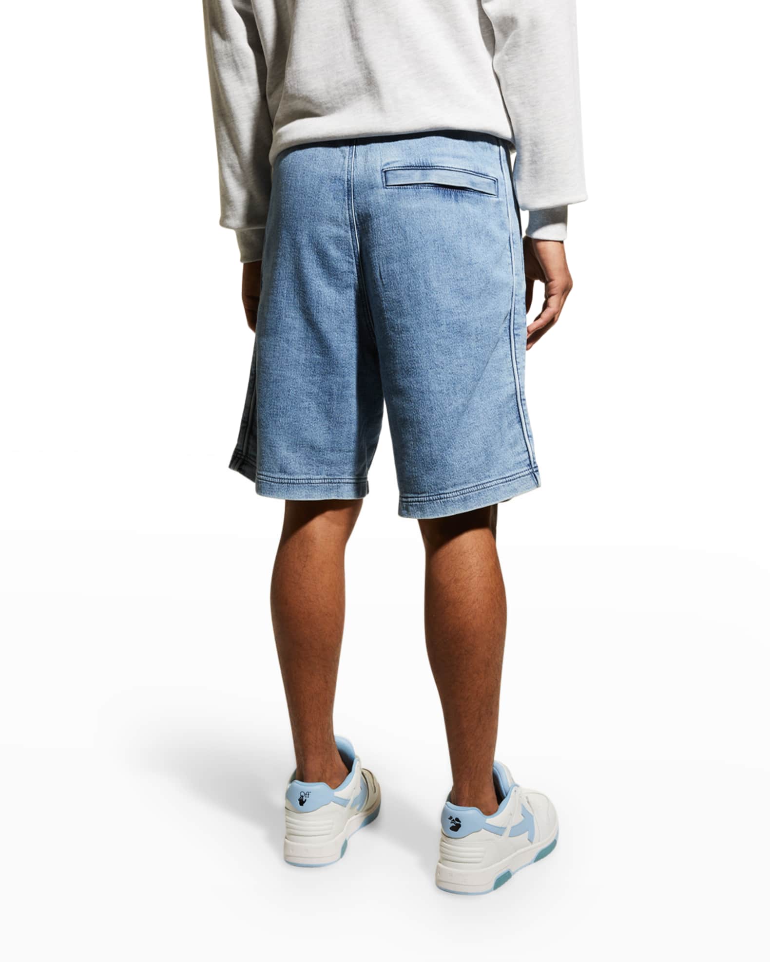 Diesel Men's D-Boxy-Ne Drawstring Denim Shorts | Neiman Marcus