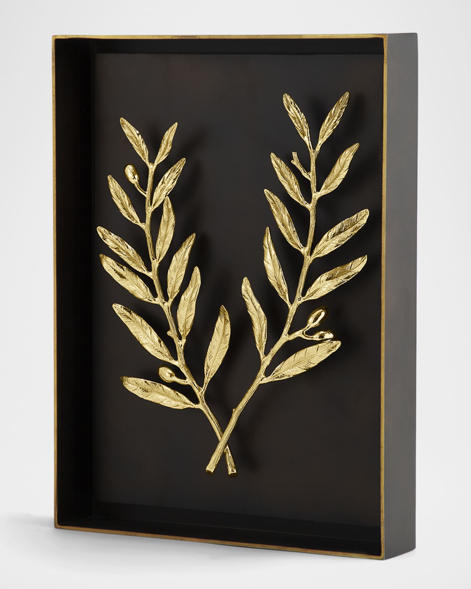 Michael Aram OIive Branch Shadow Box | Neiman Marcus