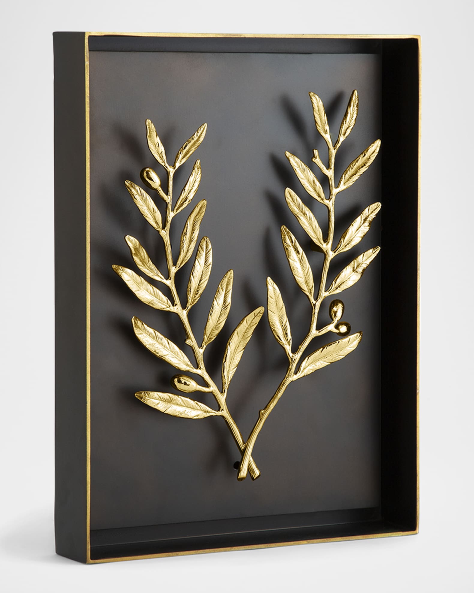 Michael Aram OIive Branch Shadow Box | Neiman Marcus