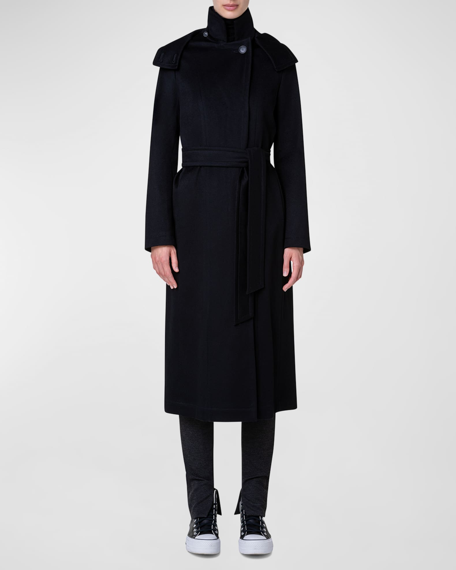 Akris Storm System Cashmere Coat | Neiman Marcus