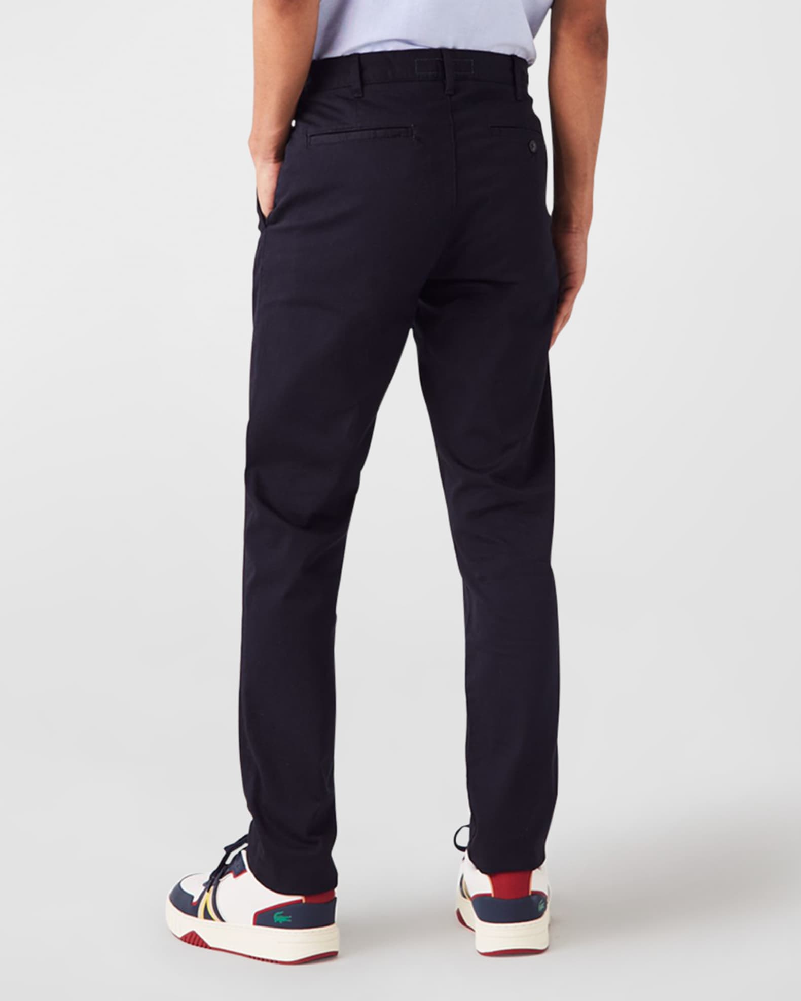 Lacoste Men's Classic Slim Fit Cotton-Stretch Pants | Neiman Marcus
